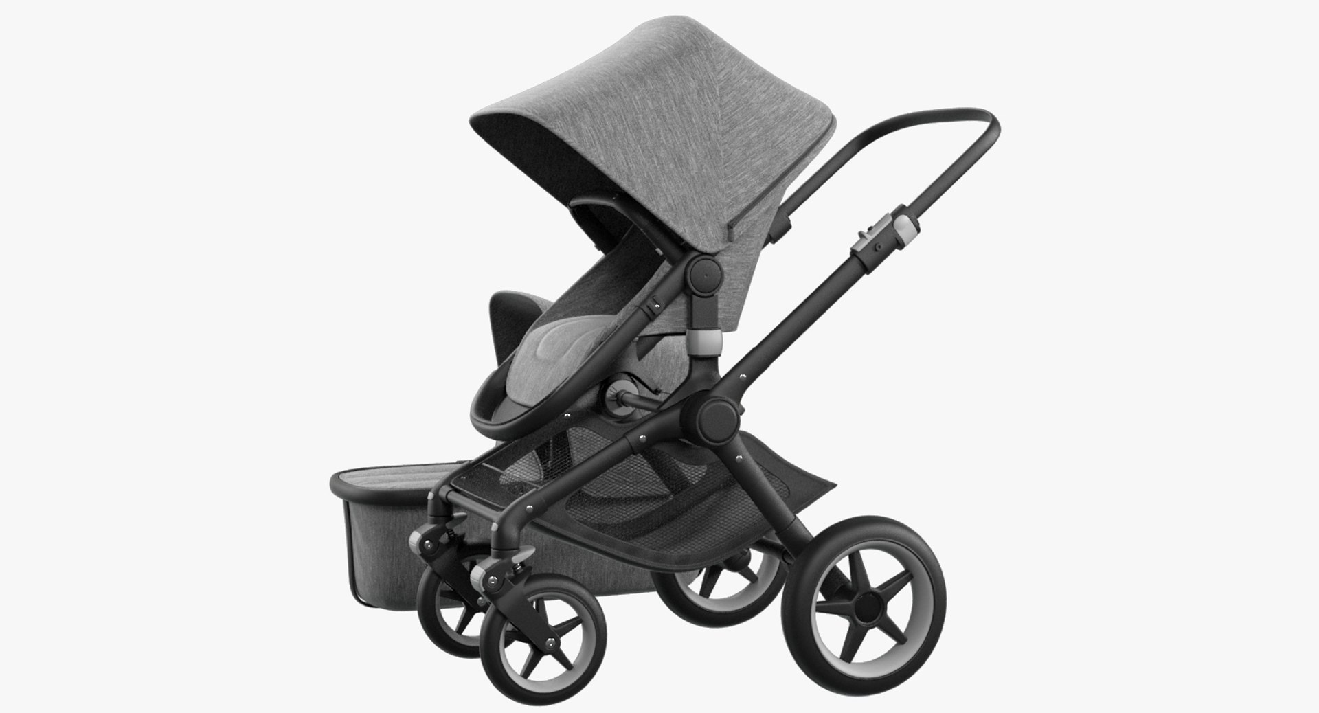 Bugaboo fox bassinet 3D model - TurboSquid 1397965