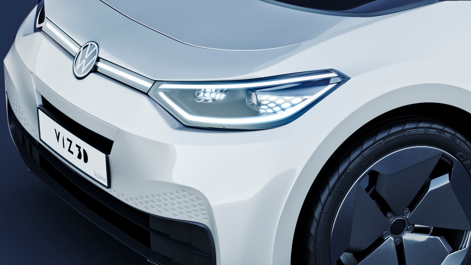 Volkswagen Id3 3 3D Model - TurboSquid 1592060