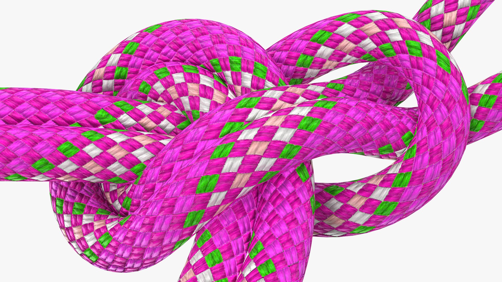 3D knots 4 rope model - TurboSquid 1701446