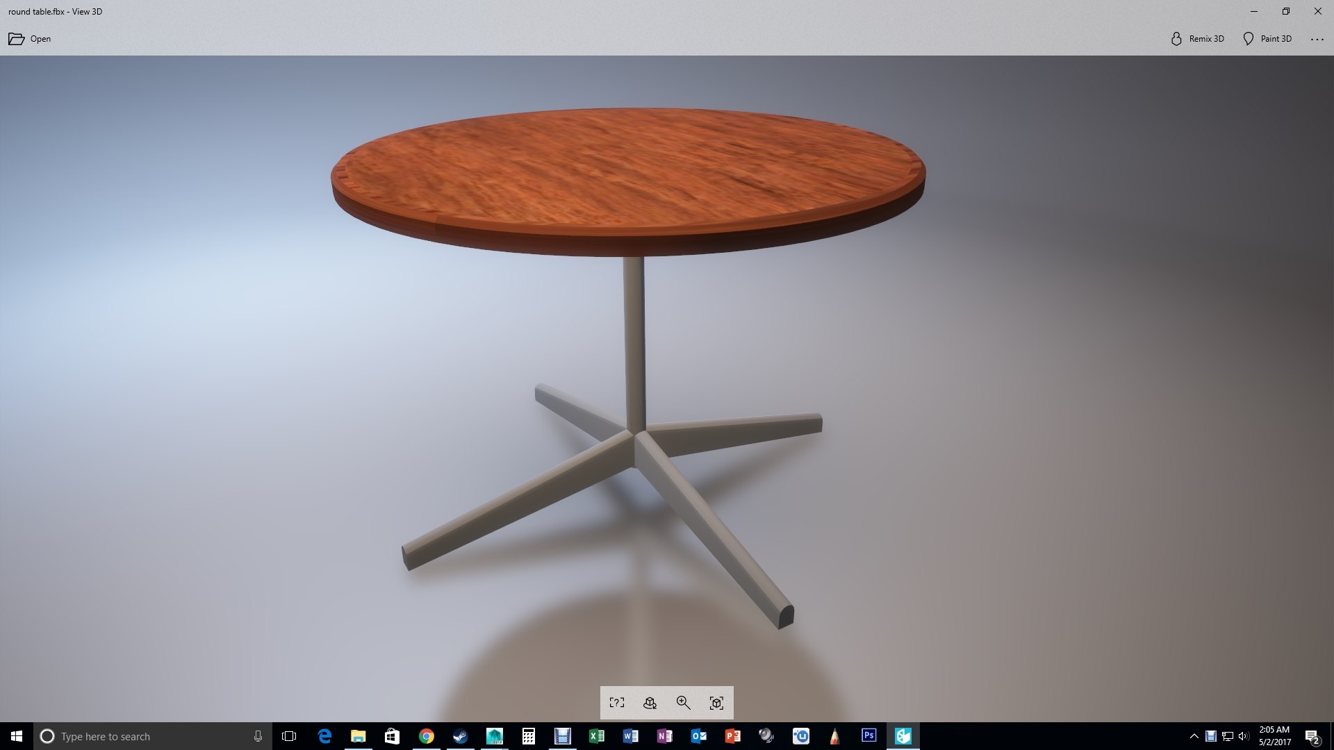 Kitchen table 3D model - TurboSquid 1152967