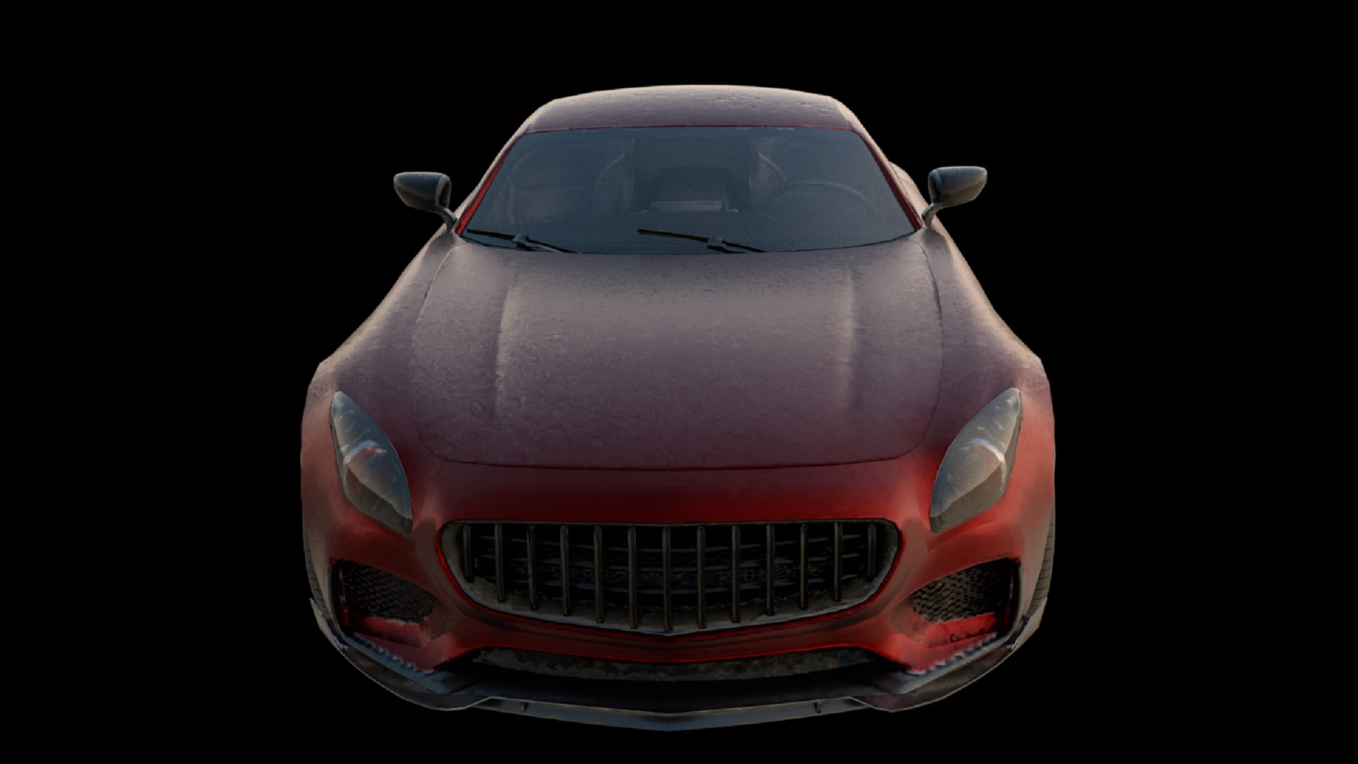 Mercedes Benz AMG GT R Red 3D Model High-Performance Supercar 3D Model ...