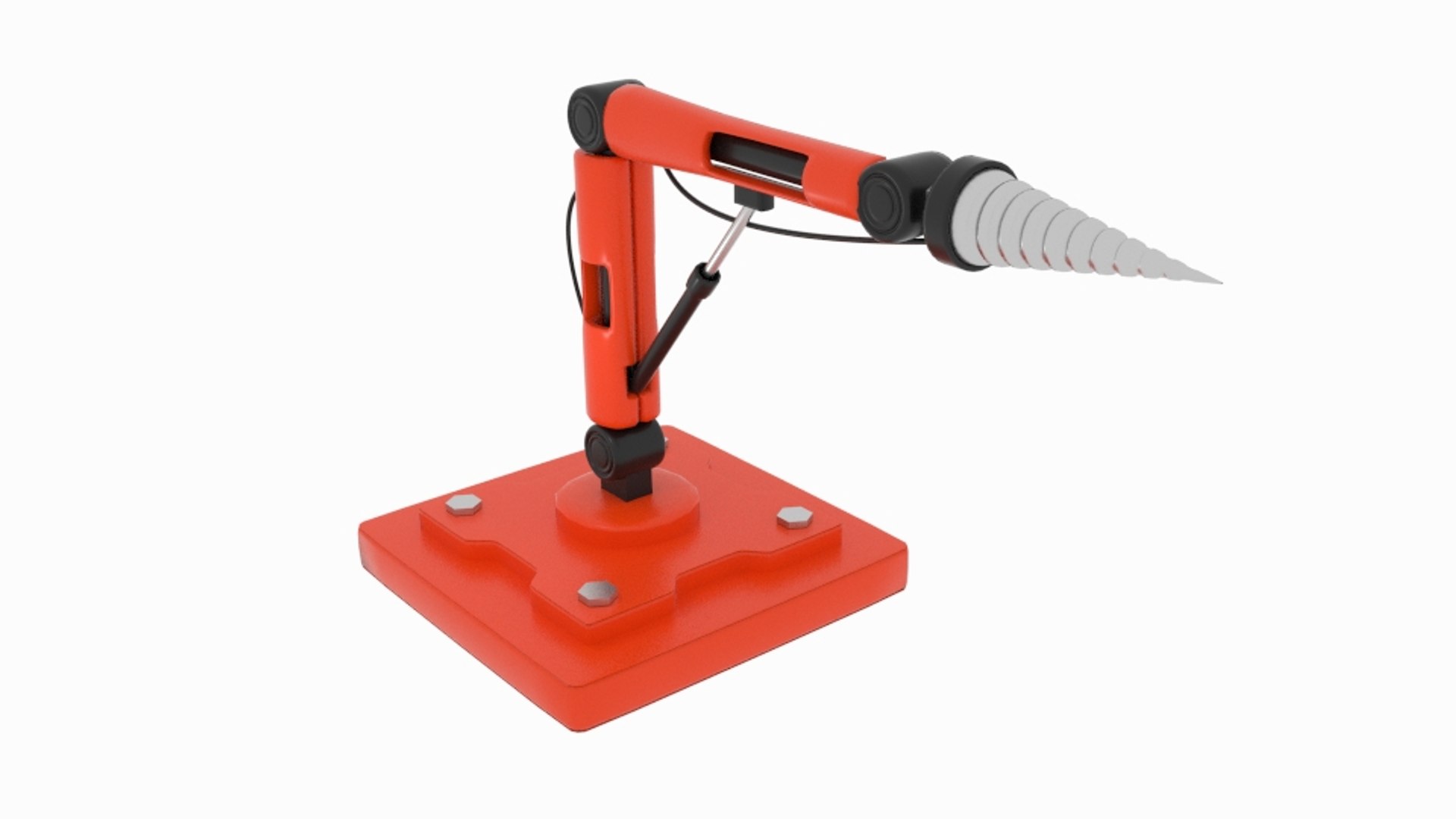 3D Drill Robot Arm | 1142972 | TurboSquid