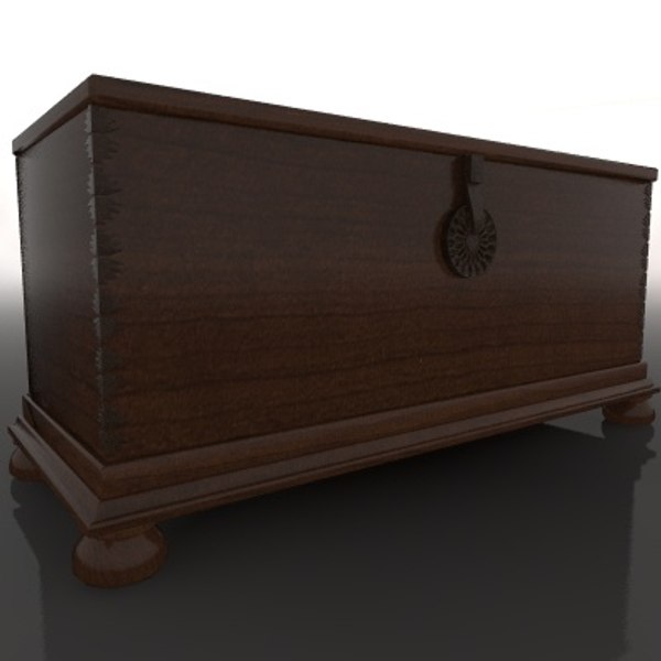 cinema4d chest trunk baul