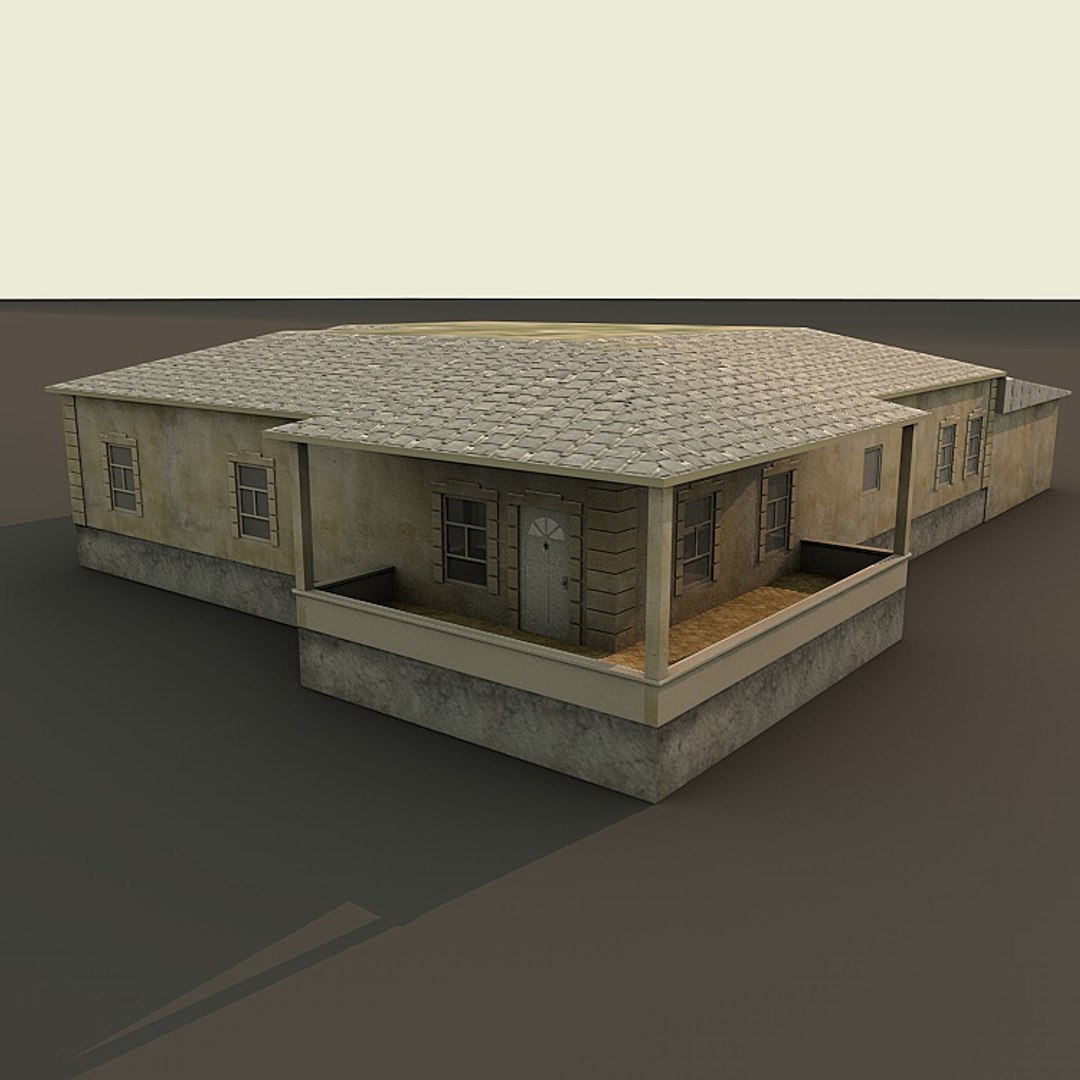 house interior building 3d model