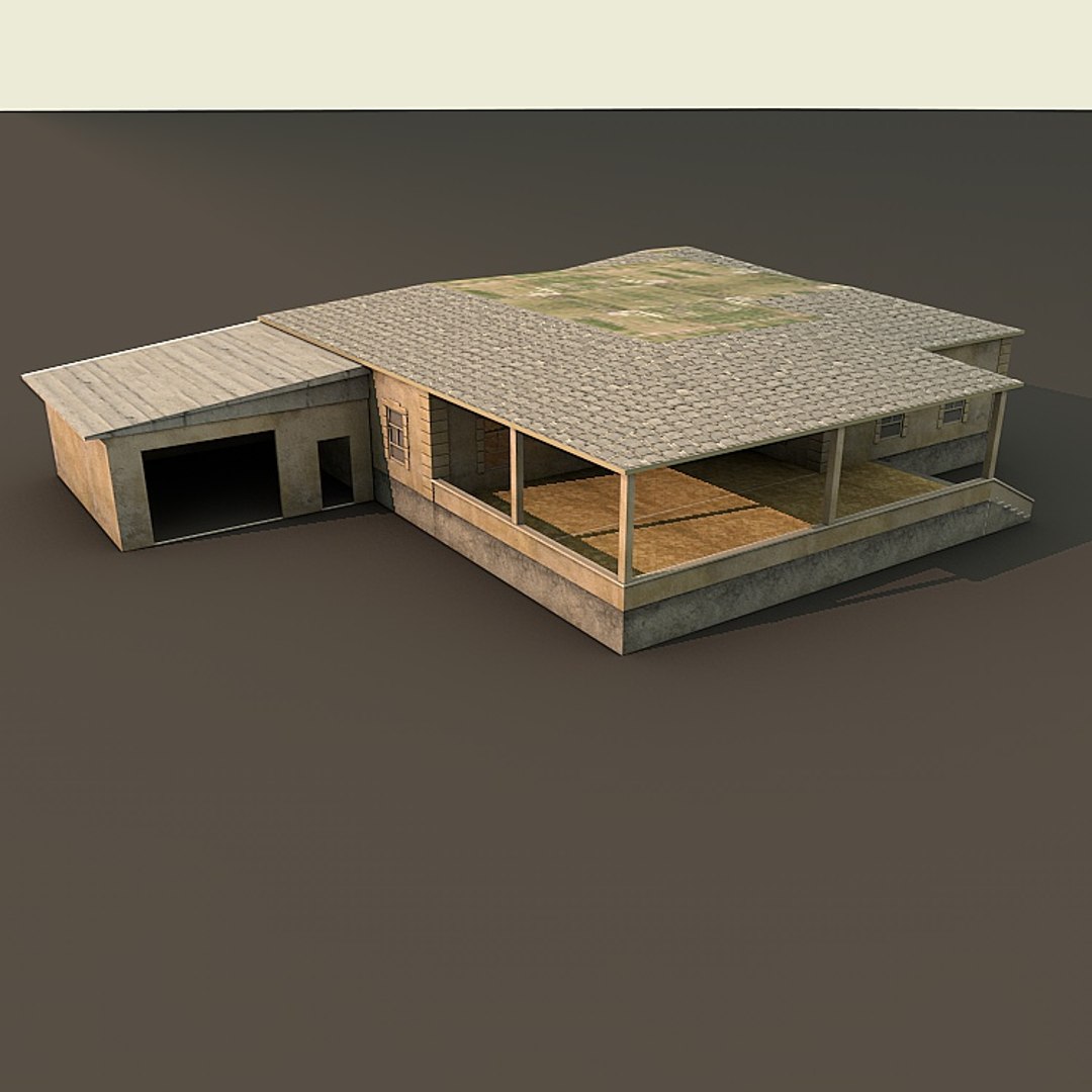 house interior building 3d model