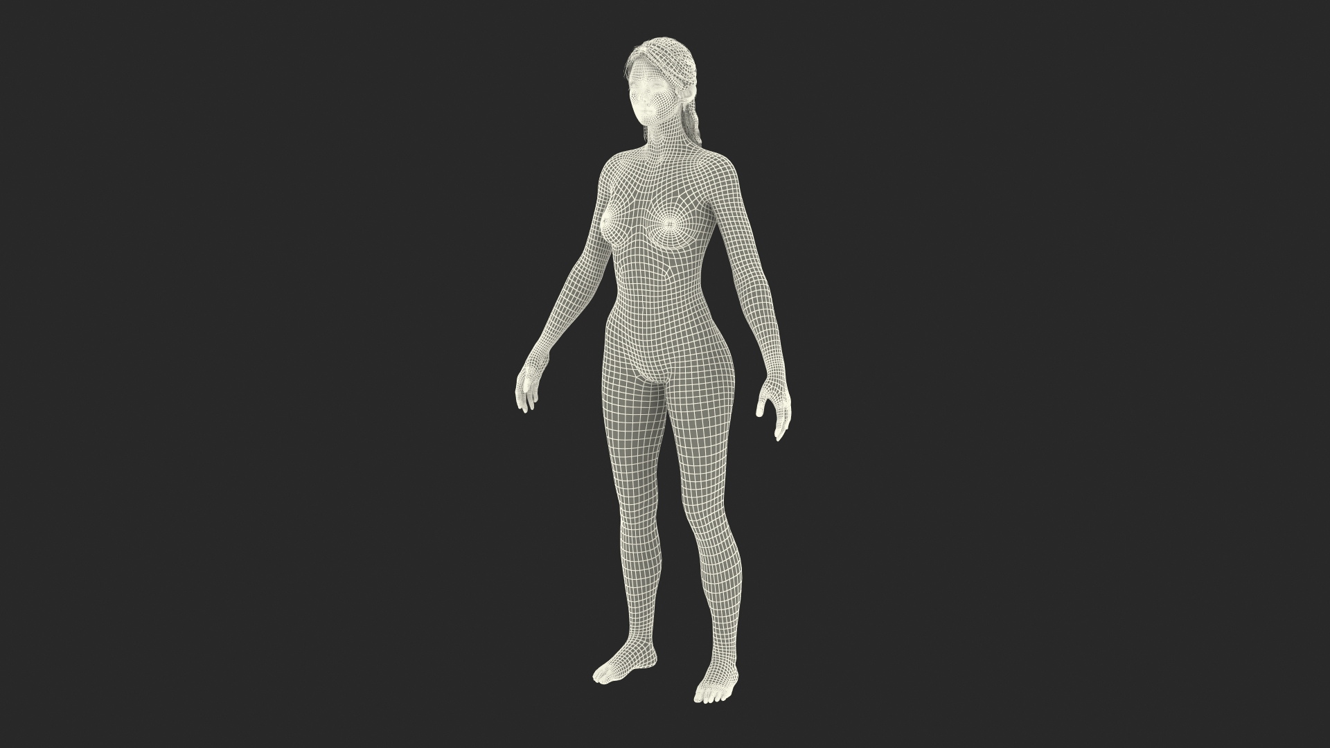Asian Female Body Skin Anatomy 3D - TurboSquid 2309961
