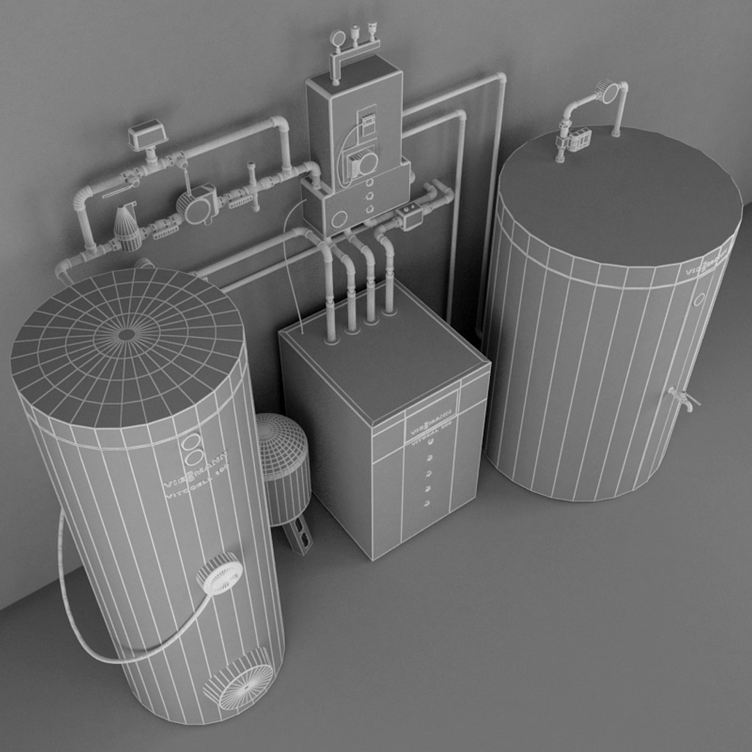 3d heating systems 2 model