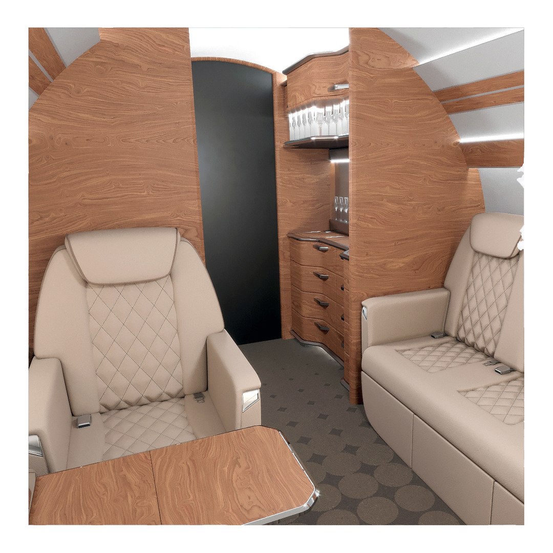 Private Jet 3D Model - TurboSquid 2193979