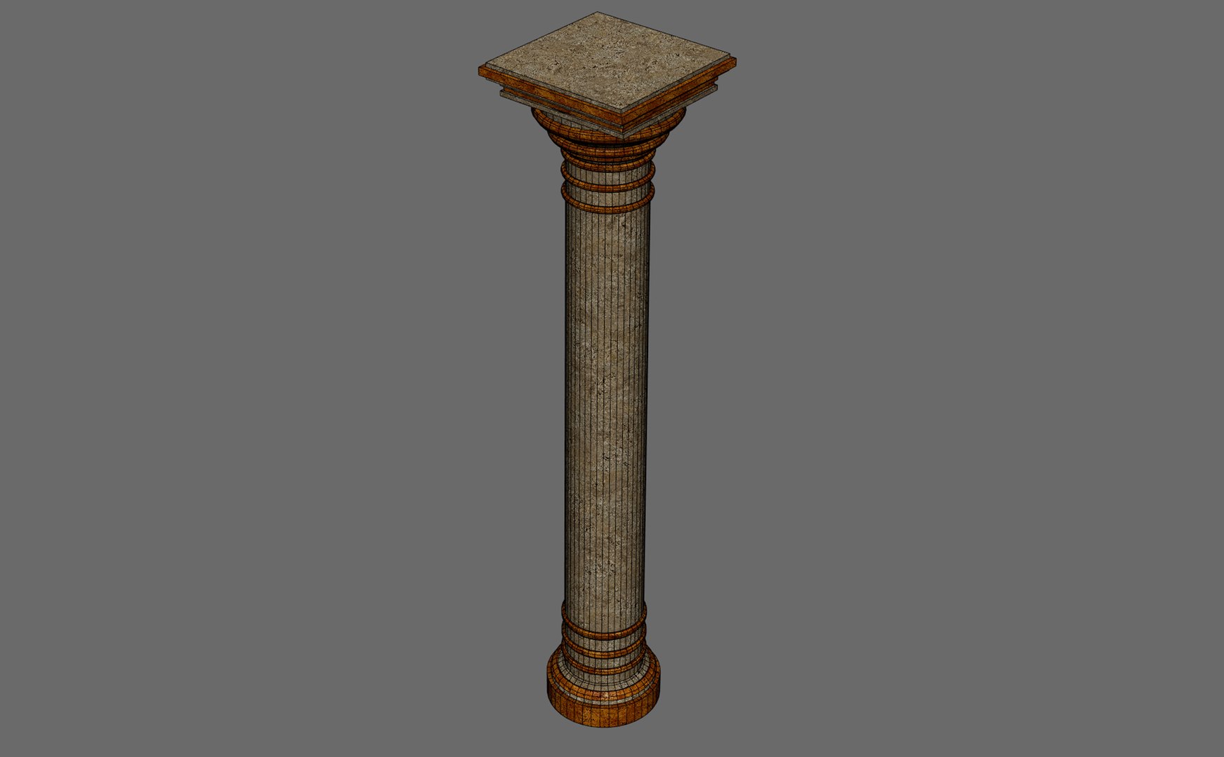 Free Fantasy Ancient Pillar 3D Model - TurboSquid 2260979
