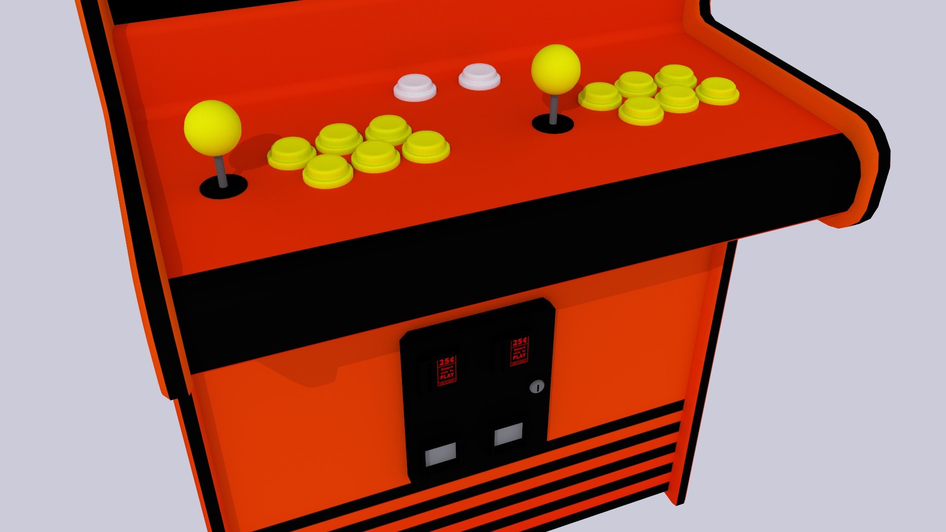 3D Arcade Cabinet Model - TurboSquid 1991369