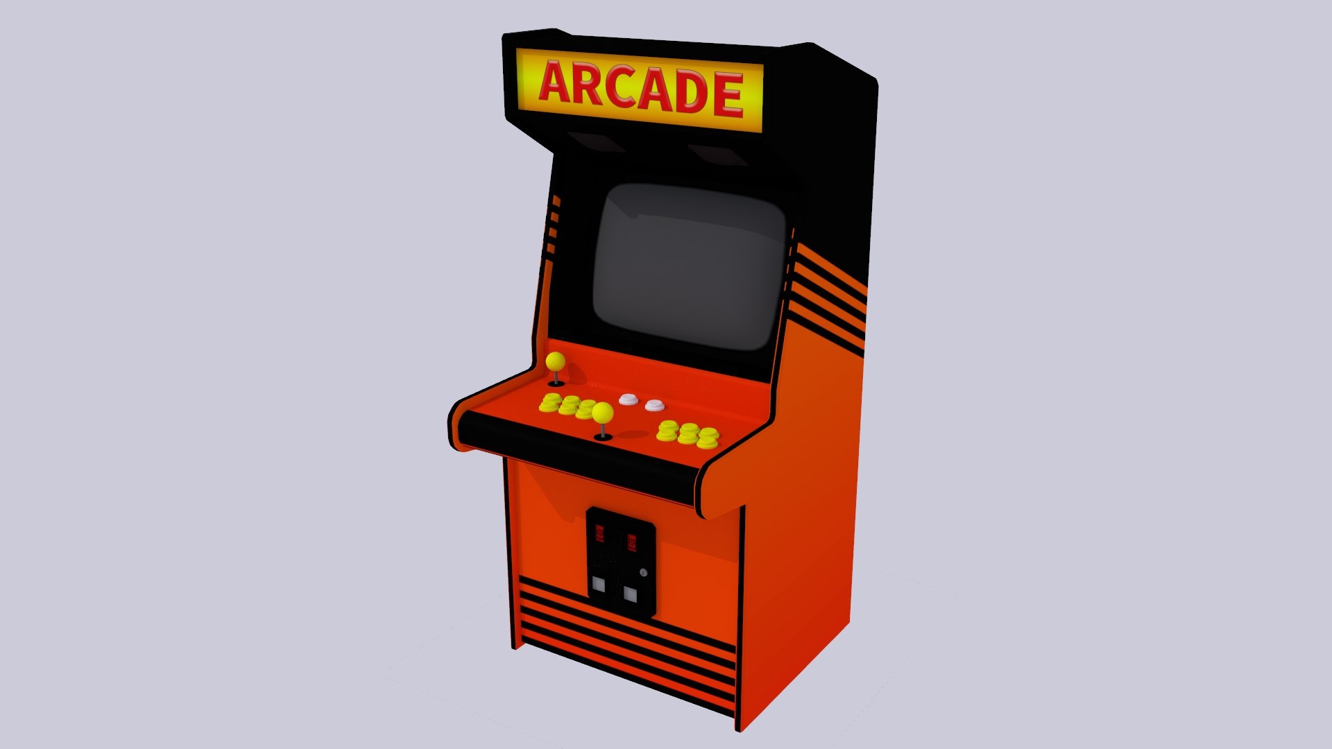 3D Arcade Cabinet model - TurboSquid 1991369