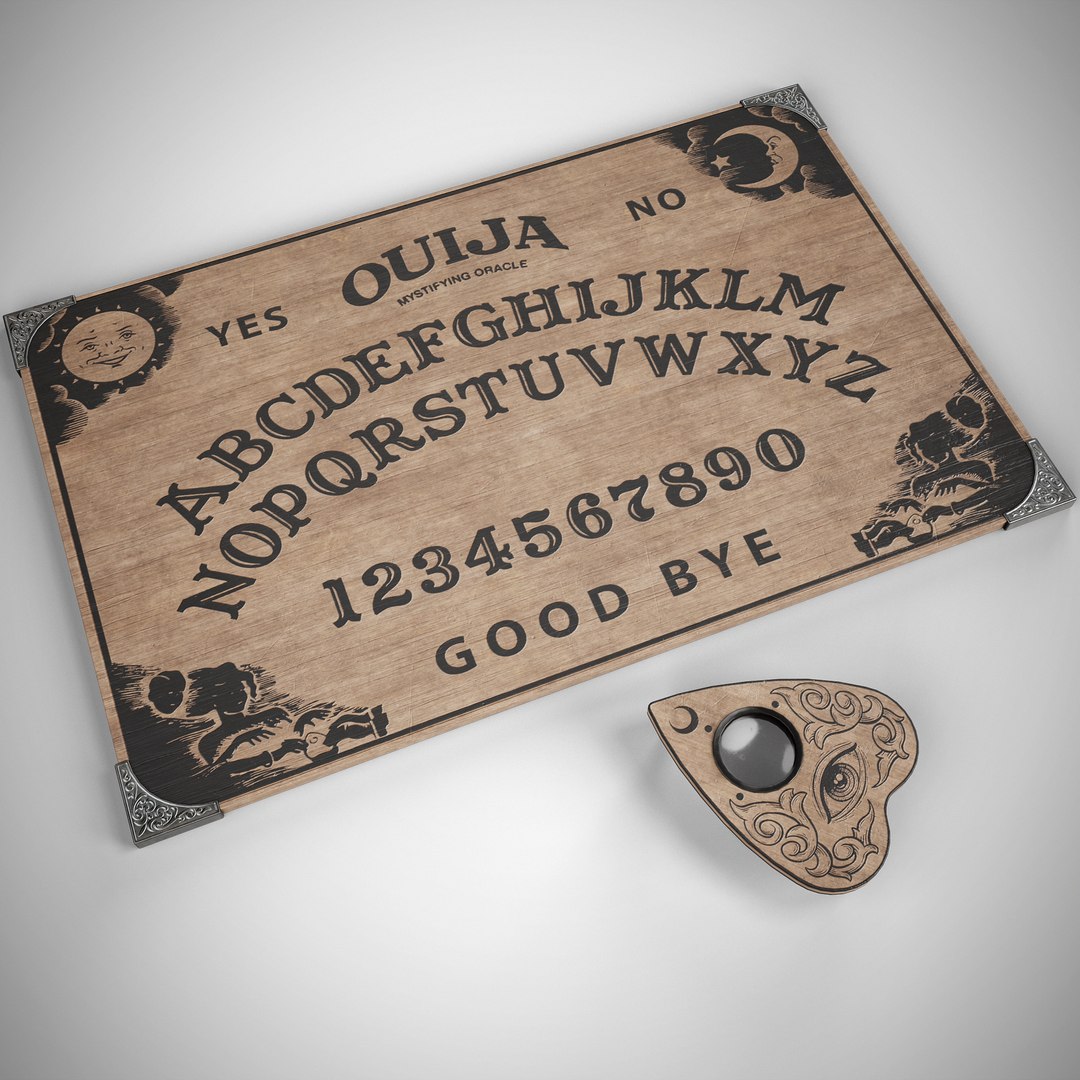 3D Spirit Board - Ouija 2 - TurboSquid 2135285