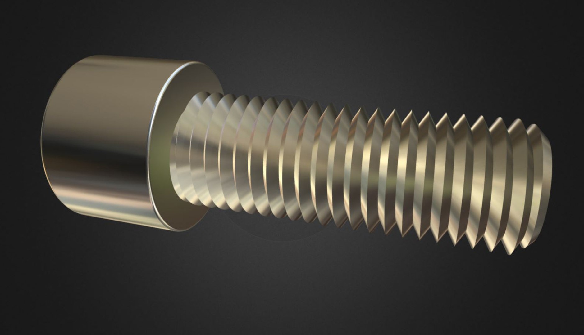 3D Screw - TurboSquid 2339537