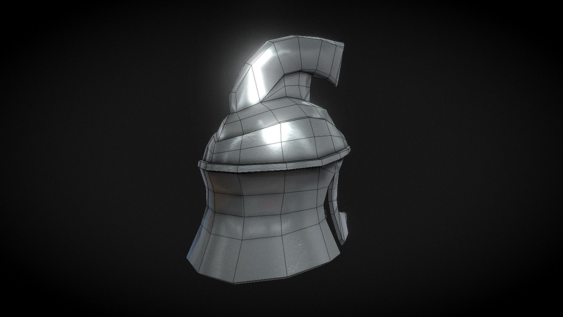 Free Skyrim Imperial Officer Helmet Model - TurboSquid 1301447