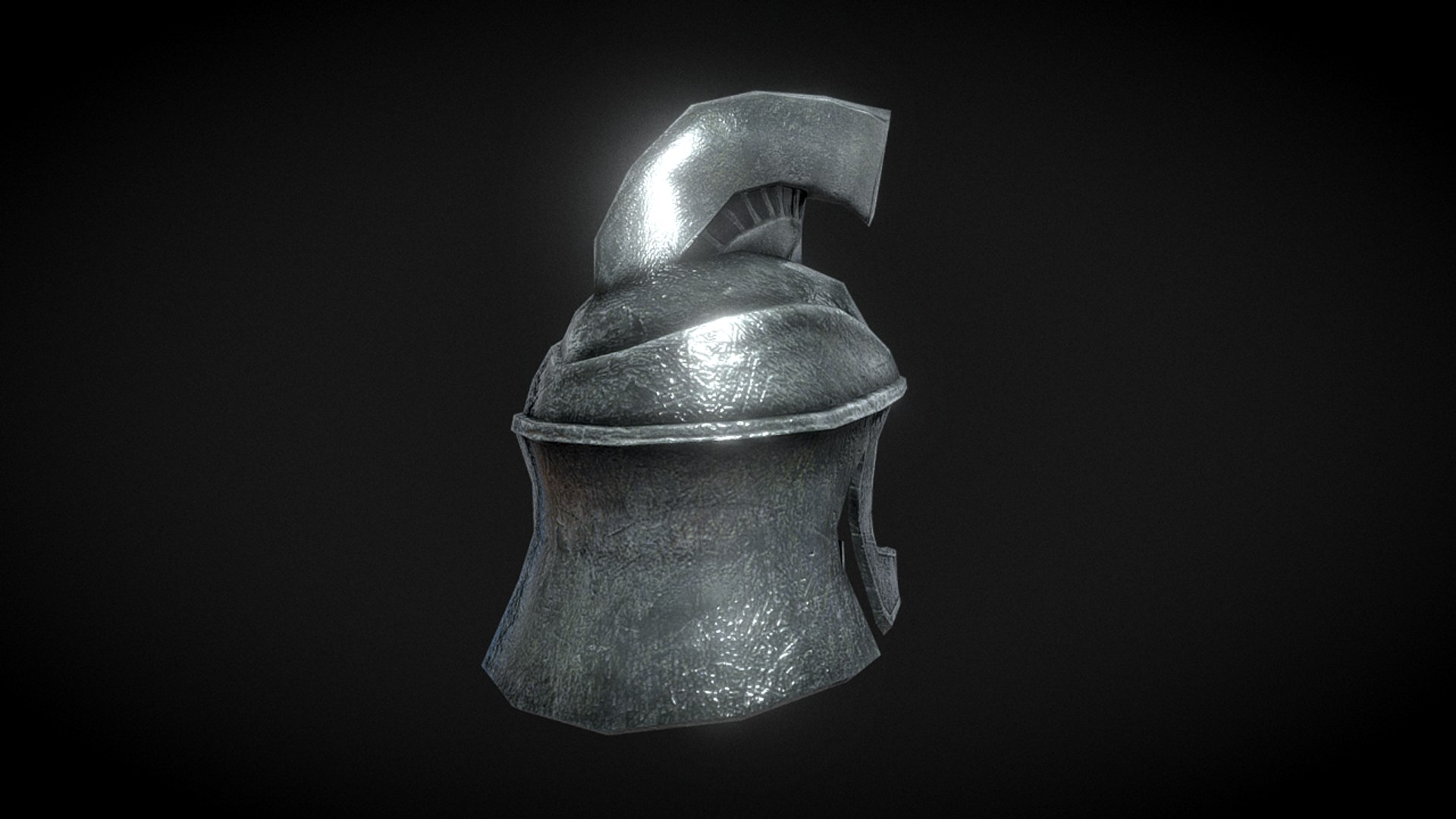 Free Skyrim Imperial Officer Helmet Model - TurboSquid 1301447