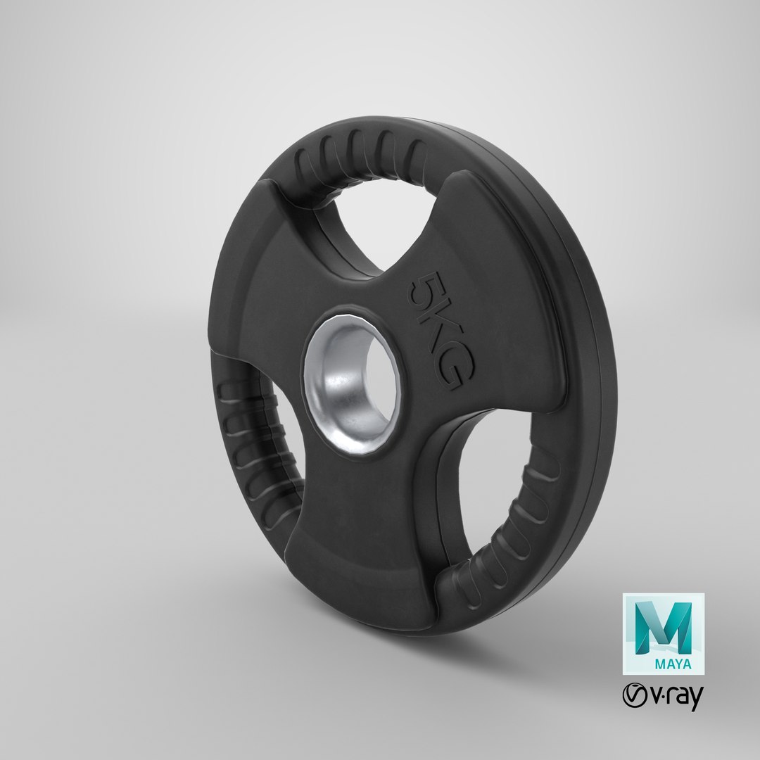3D Weight Plate 5 Kg Model - TurboSquid 1689741