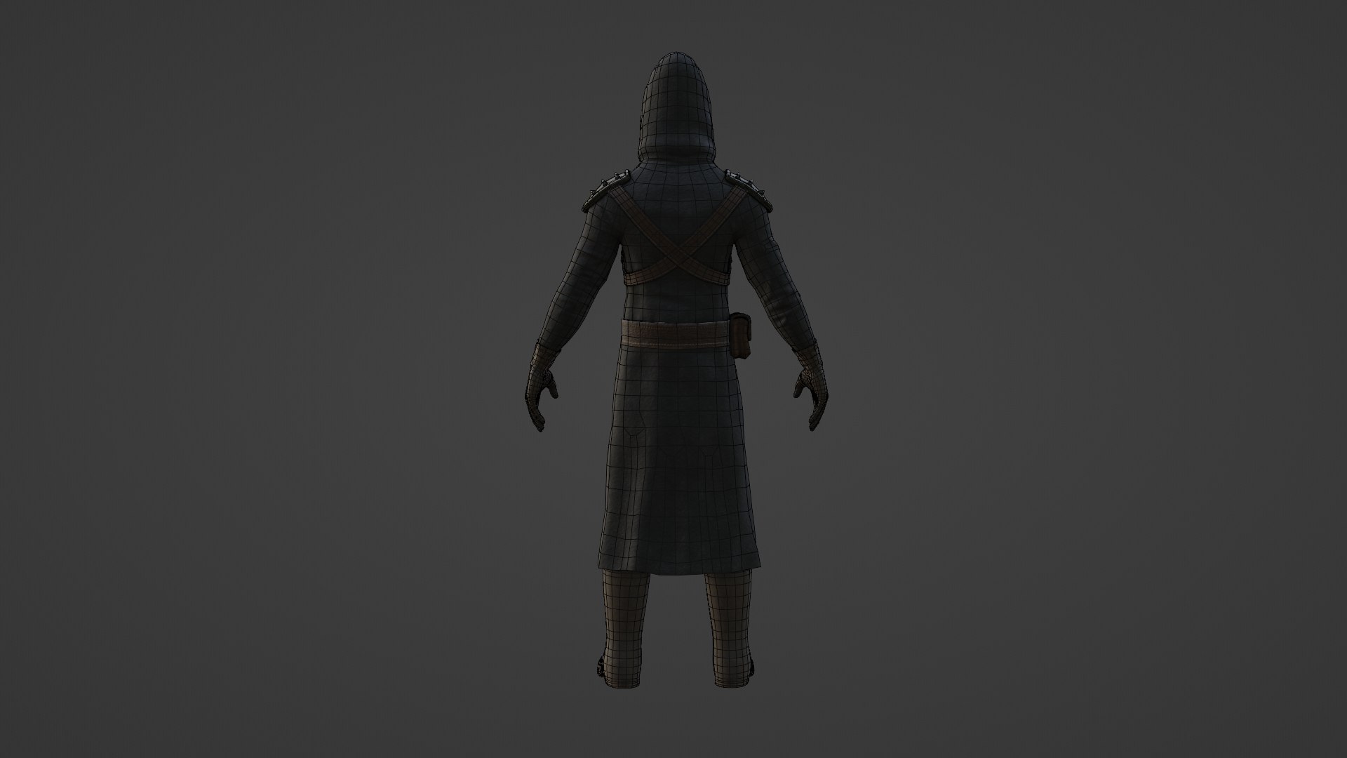 3D Scp-049 Low Poly 3D Model Low-poly 3D Model VR AR Low-poly 3d Model ...