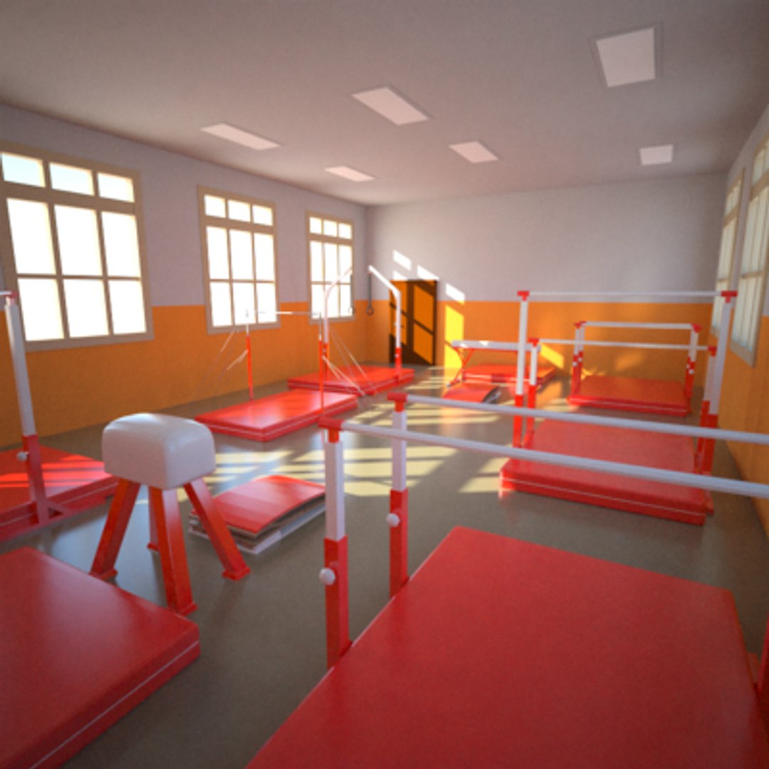 Athletics Gym Interior Lwo