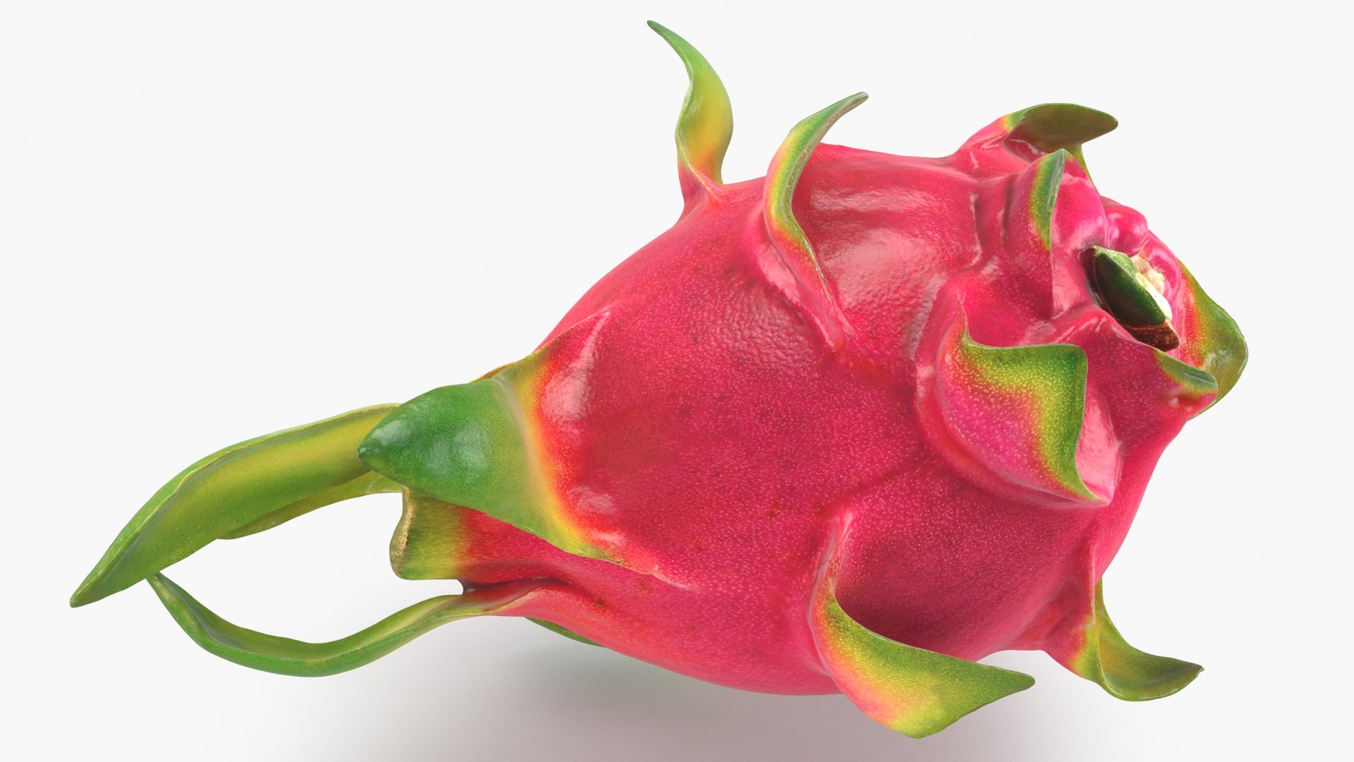 Whole Dragon Fruit Color 2 3D model - TurboSquid 2091336