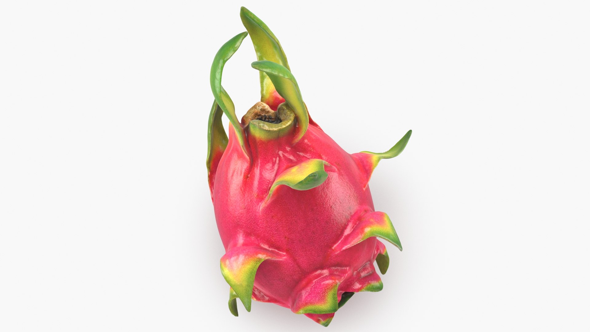 Whole Dragon Fruit Color 2 3D Model - TurboSquid 2091336