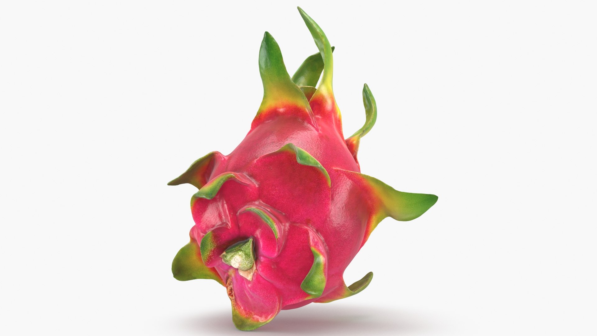 Whole Dragon Fruit Color 2 3D Model - TurboSquid 2091336