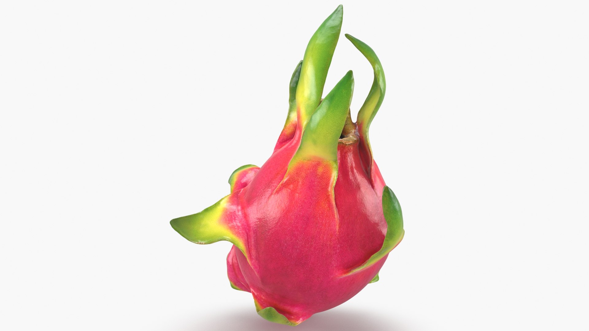 Whole Dragon Fruit Color 2 3D model - TurboSquid 2091336