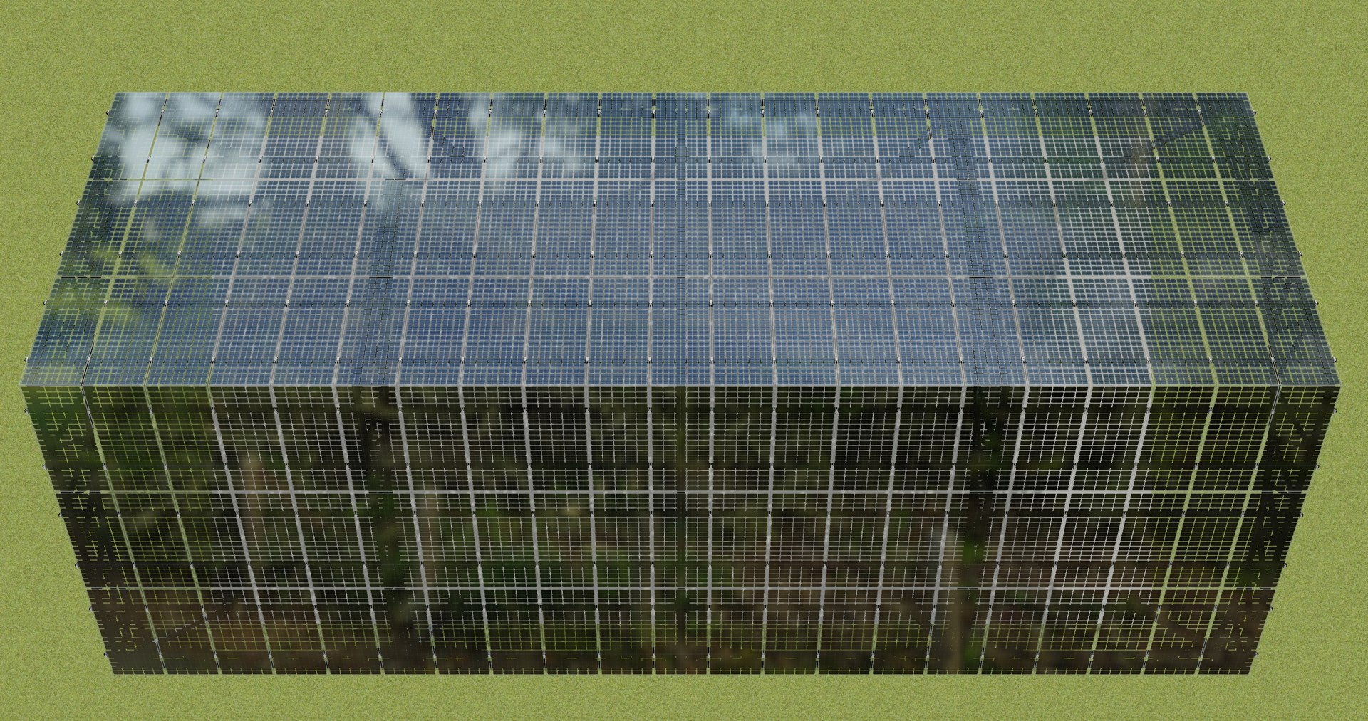 3D Steel Structure Warehouse - Type-6 - TurboSquid 2175390