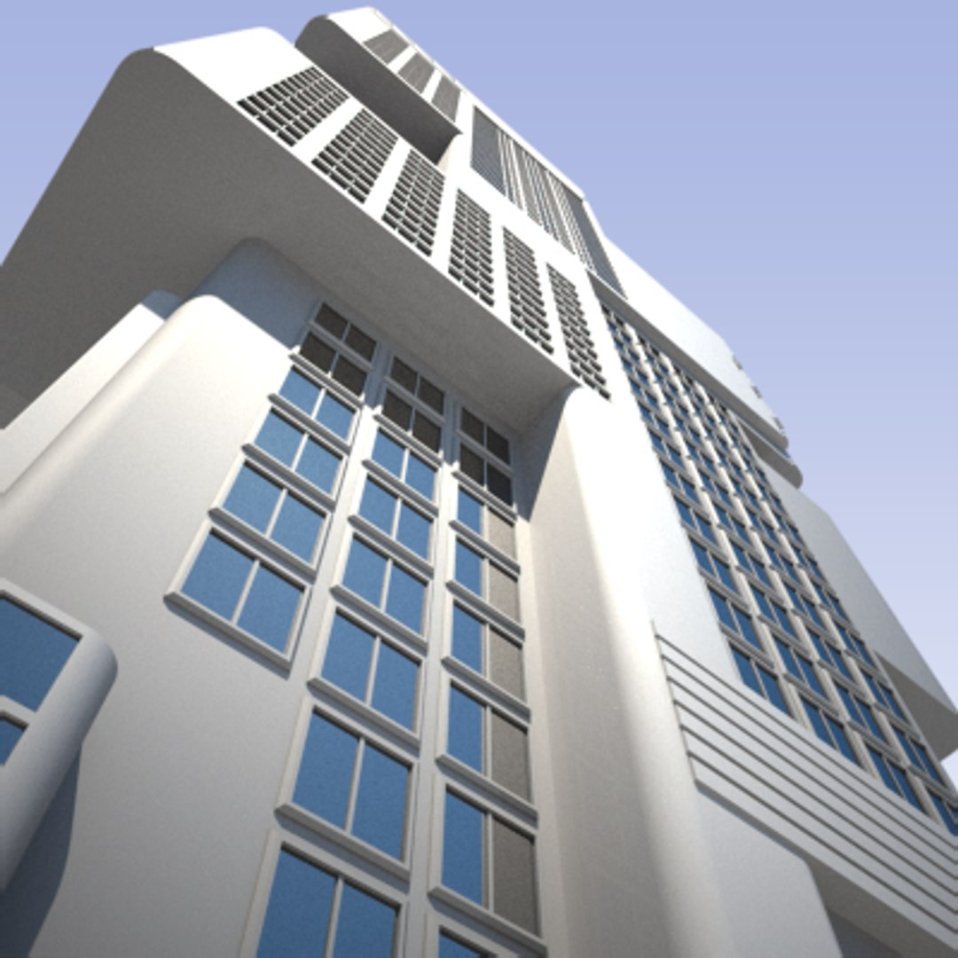 3ds Building Modern Sci-fi