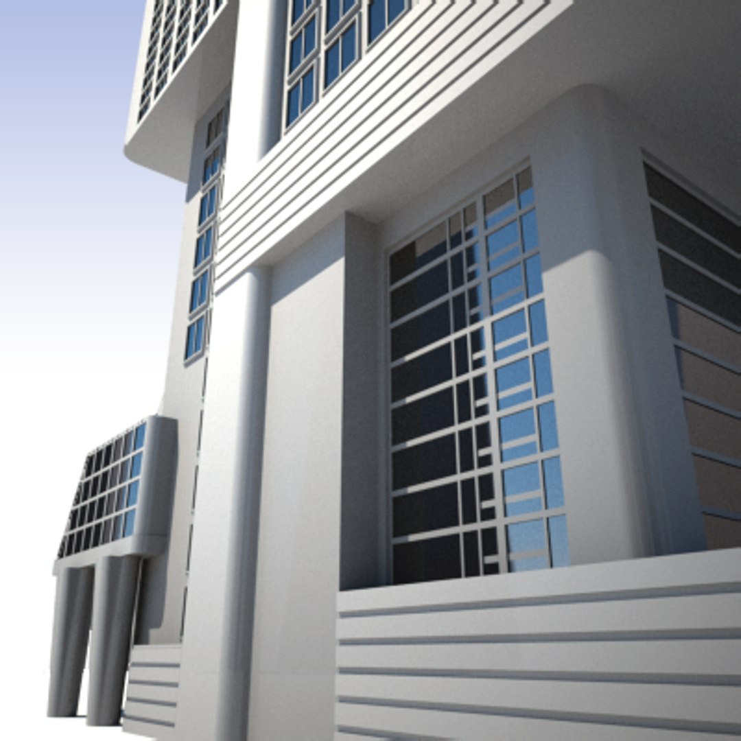 3ds Building Modern Sci-fi