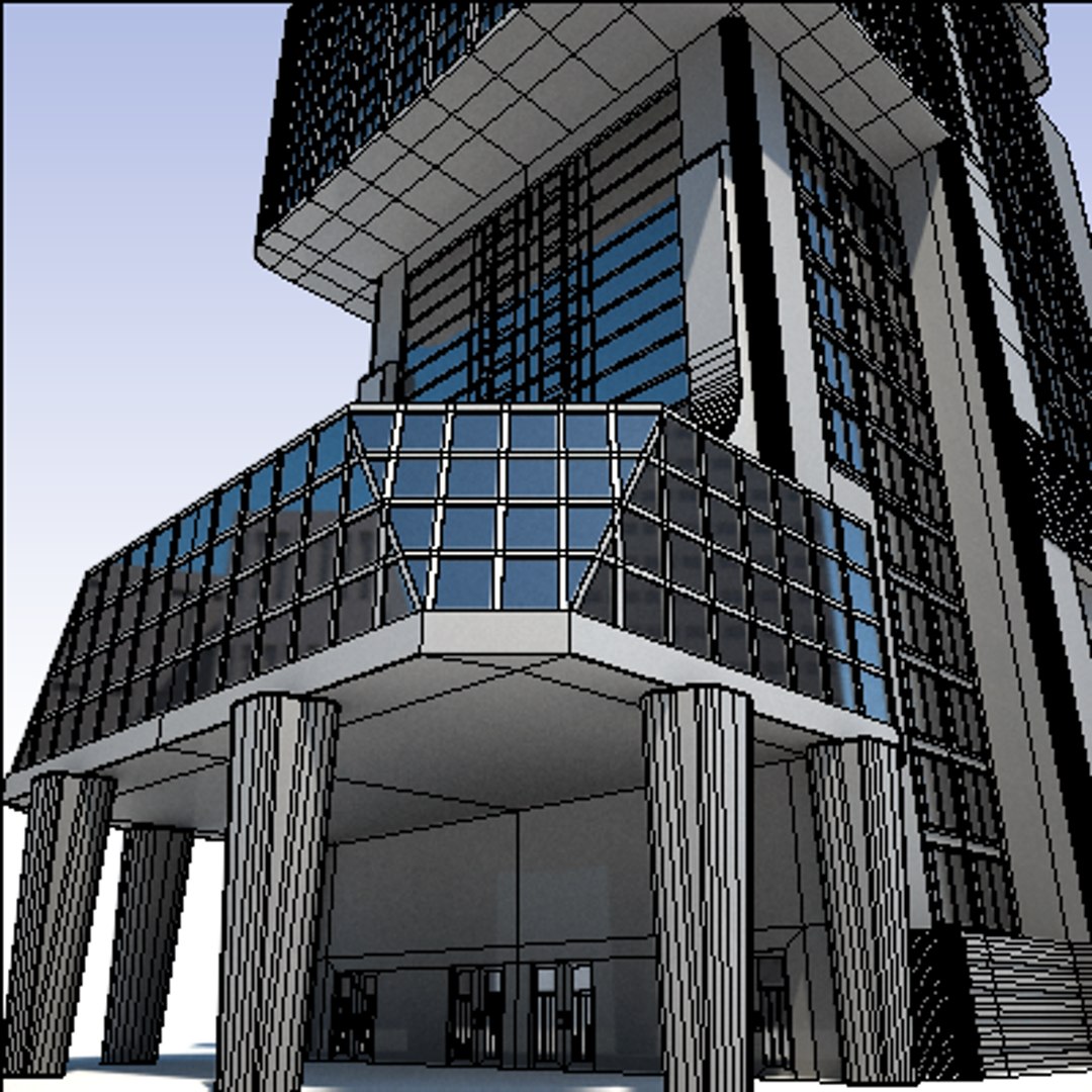 3ds Building Modern Sci-fi