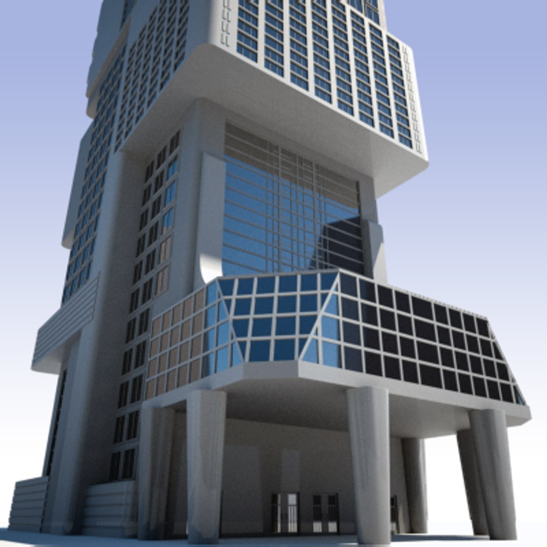 3ds Building Modern Sci-fi