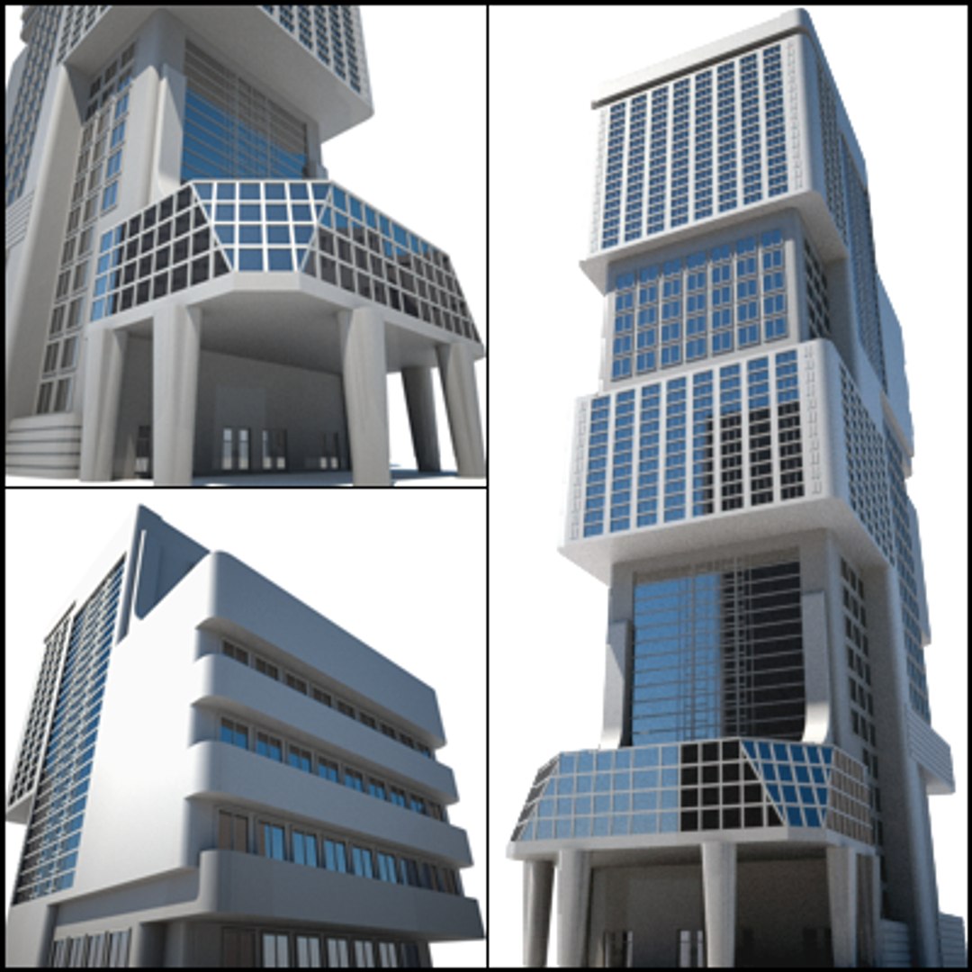 3ds Building Modern Sci-fi