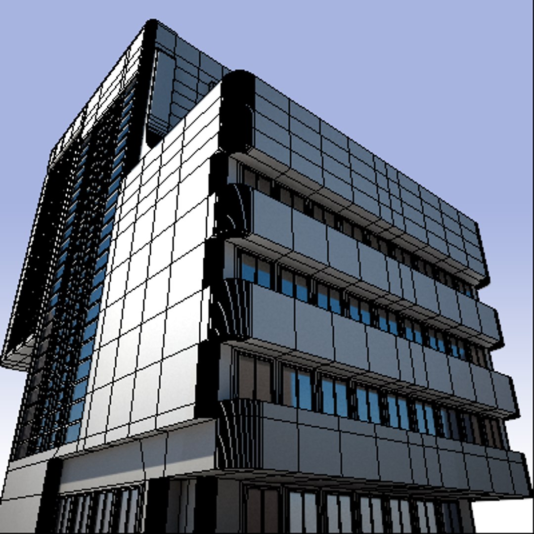 3ds Building Modern Sci-fi