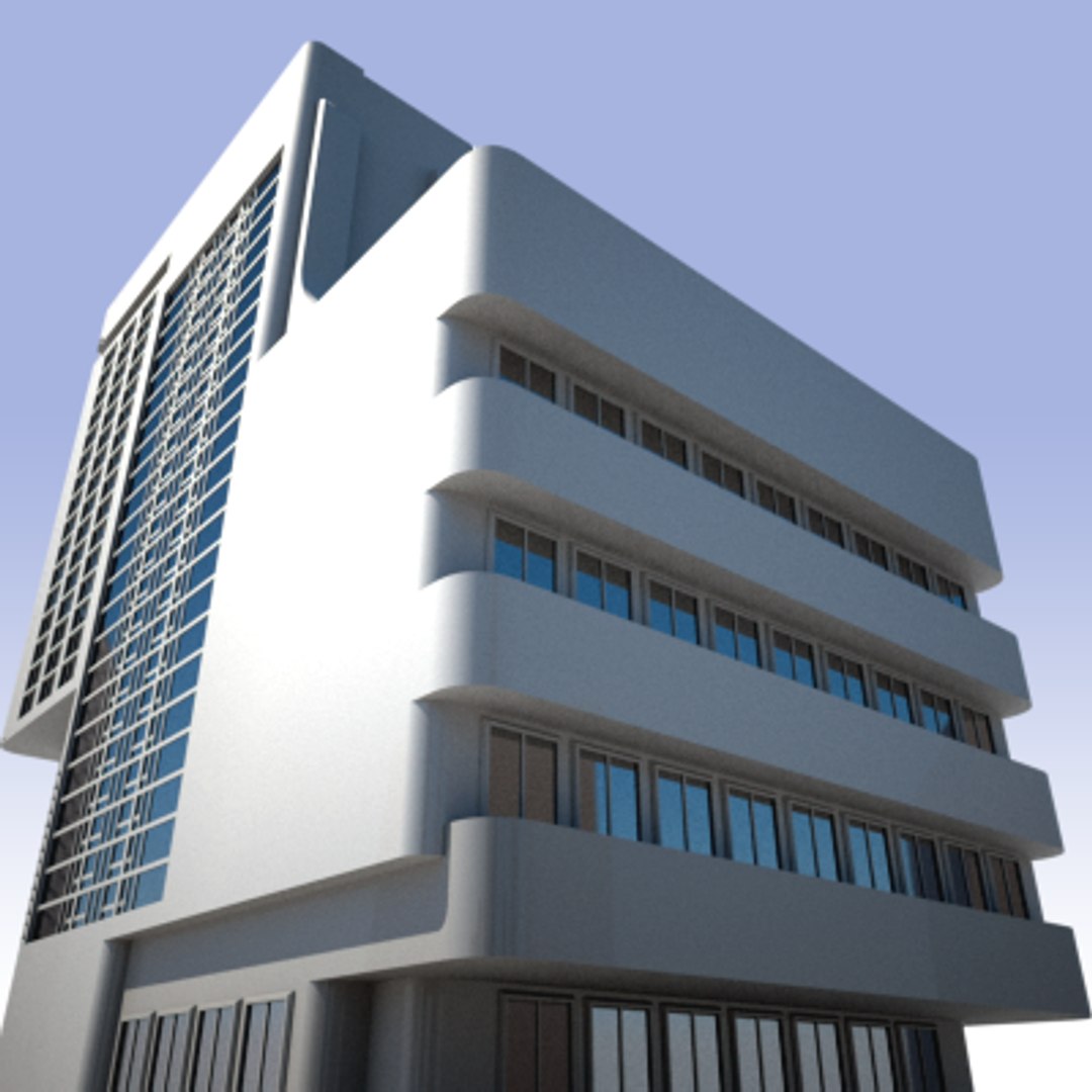 3ds Building Modern Sci-fi