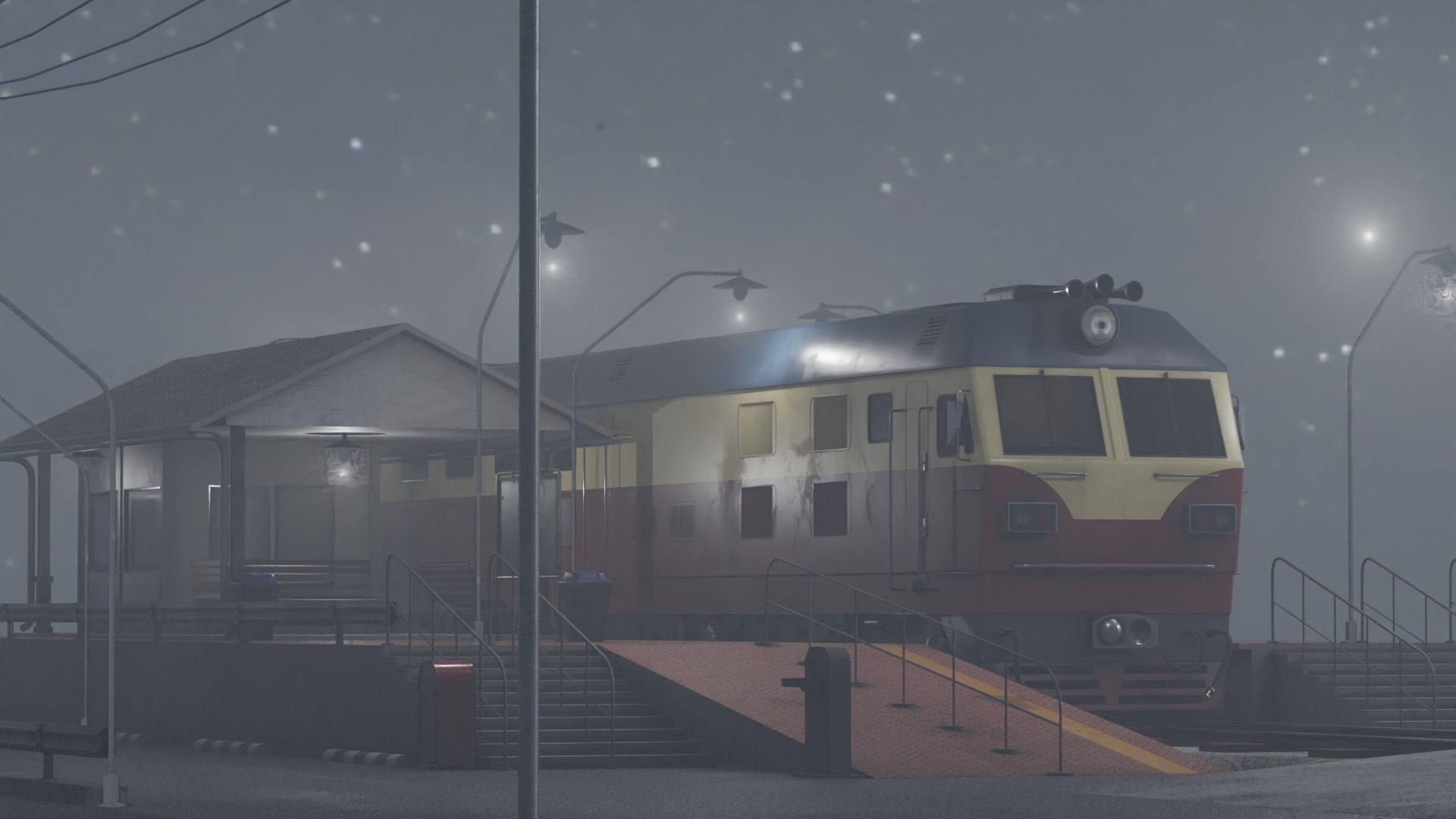 Diesel Locomotive CC 207 Low-poly 3D Model 3D Model - TurboSquid 2165874