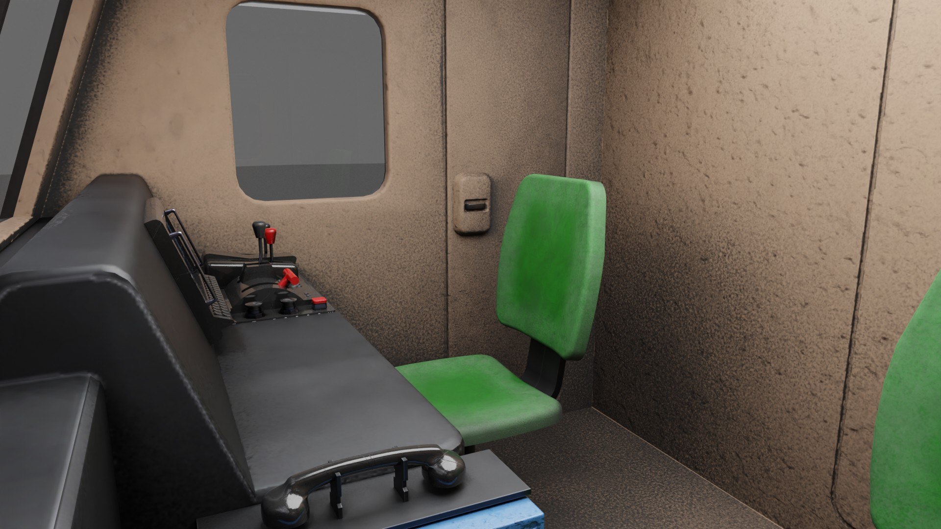 Diesel Locomotive CC 207 Low-poly 3D Model 3D Model - TurboSquid 2165874