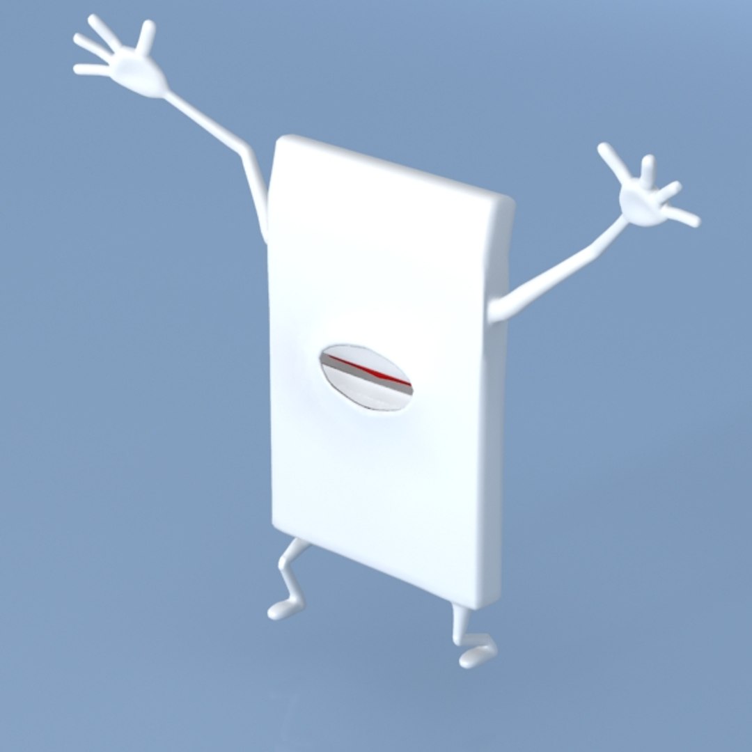 3d Cartoon Gum Rigged