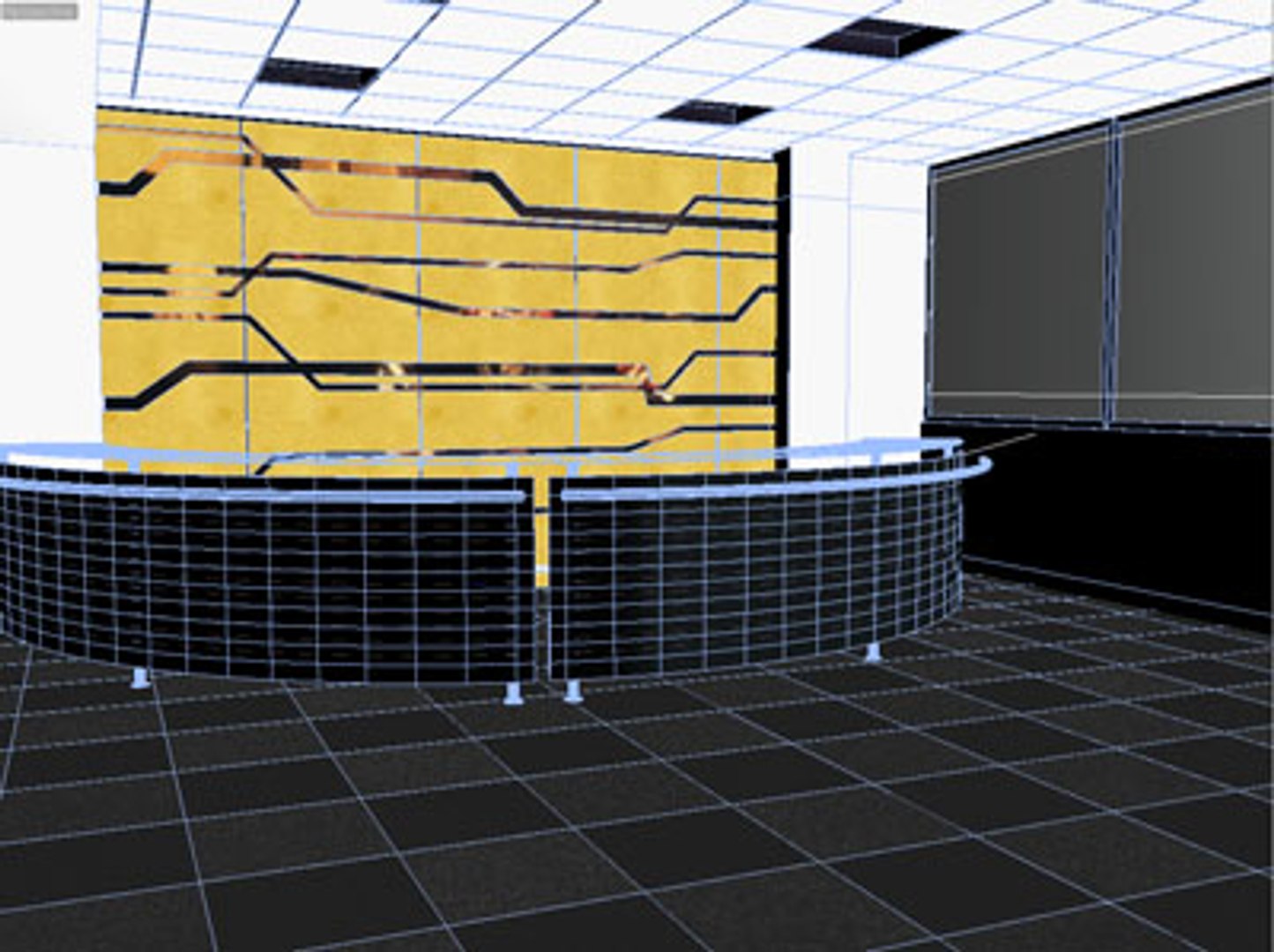 3d Scene Reception Model
