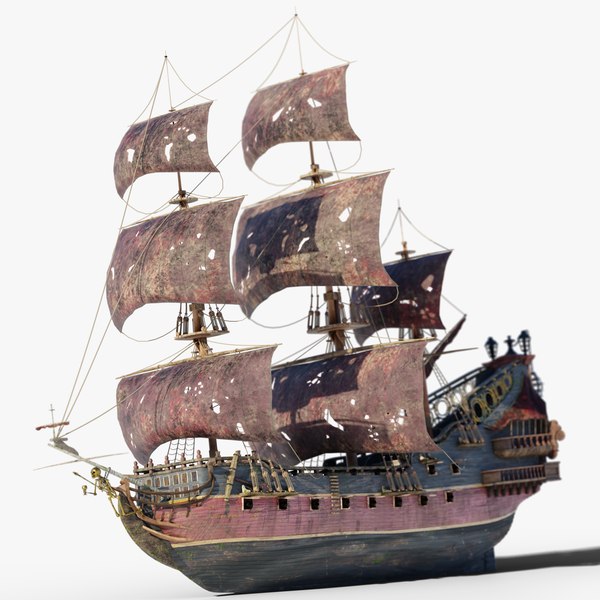 Free 3D Pirate-Ship Models | TurboSquid