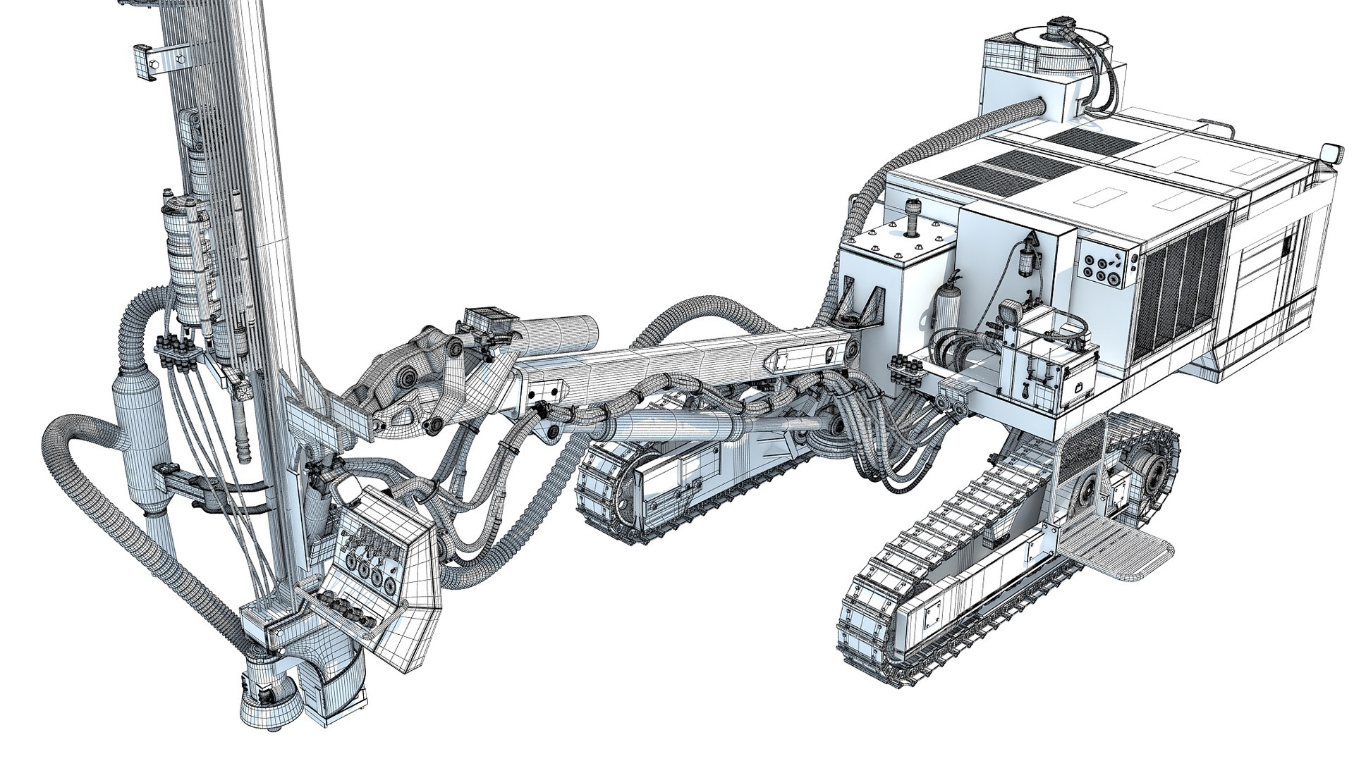 Mining Machinery Equipment 3D - TurboSquid 1872142