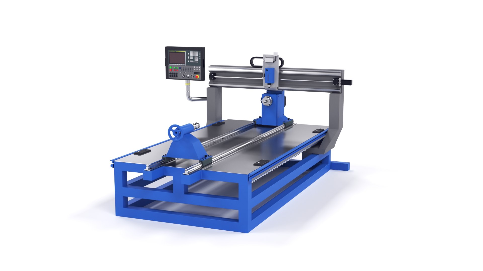 3D Milling Machine Cnc - TurboSquid 1389777