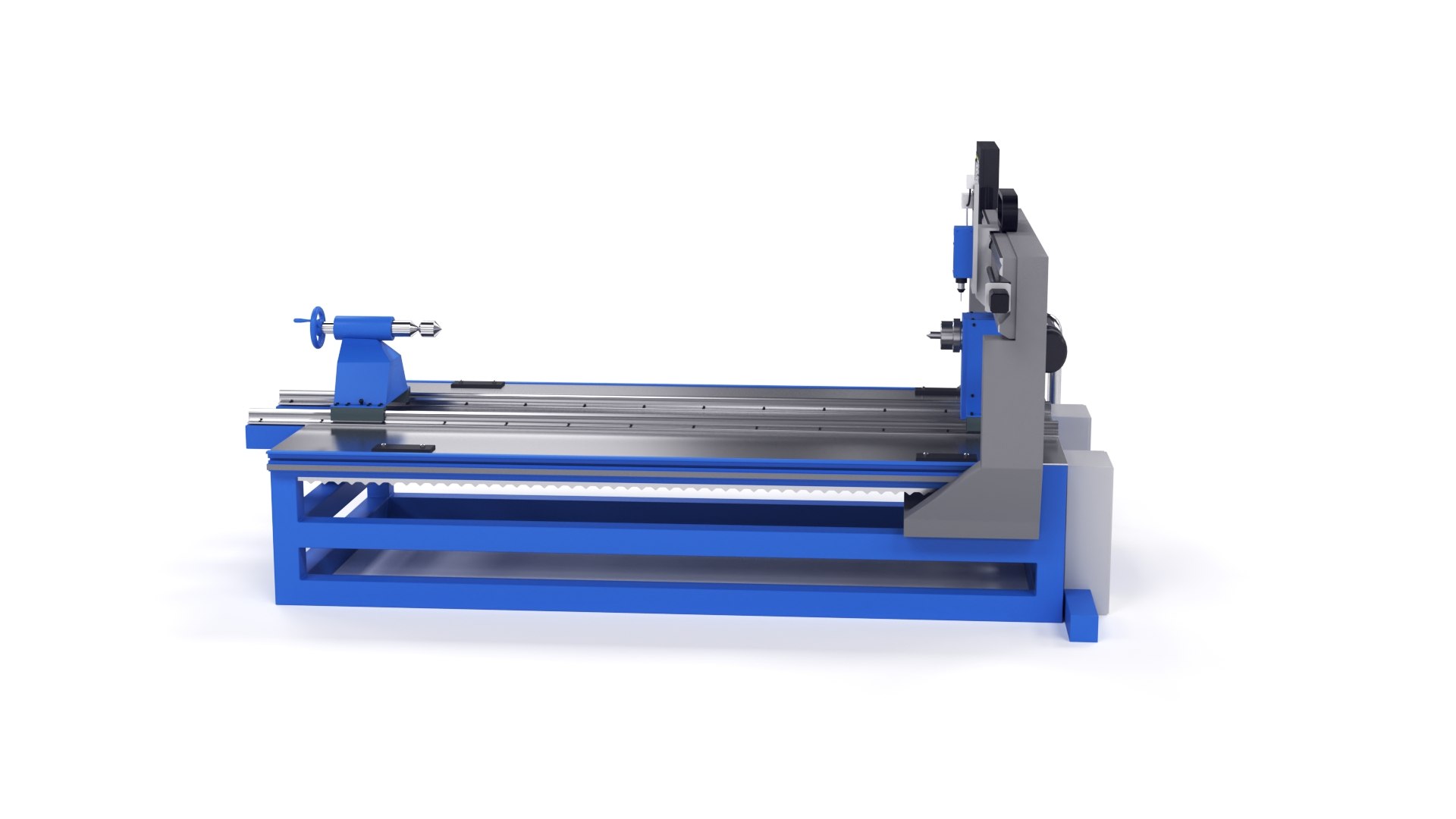 3D Milling Machine Cnc - TurboSquid 1389777