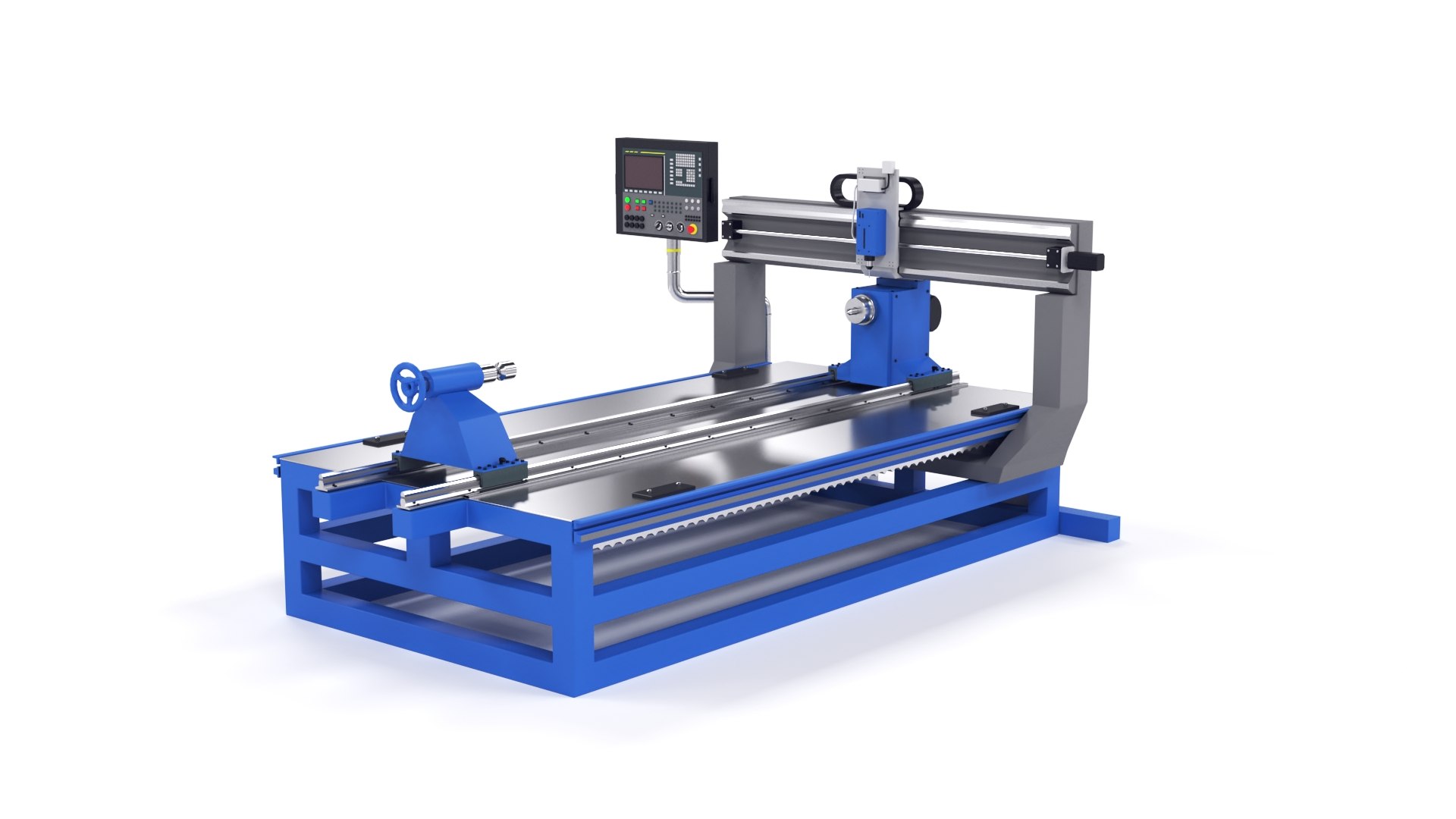 3D Milling Machine Cnc - TurboSquid 1389777