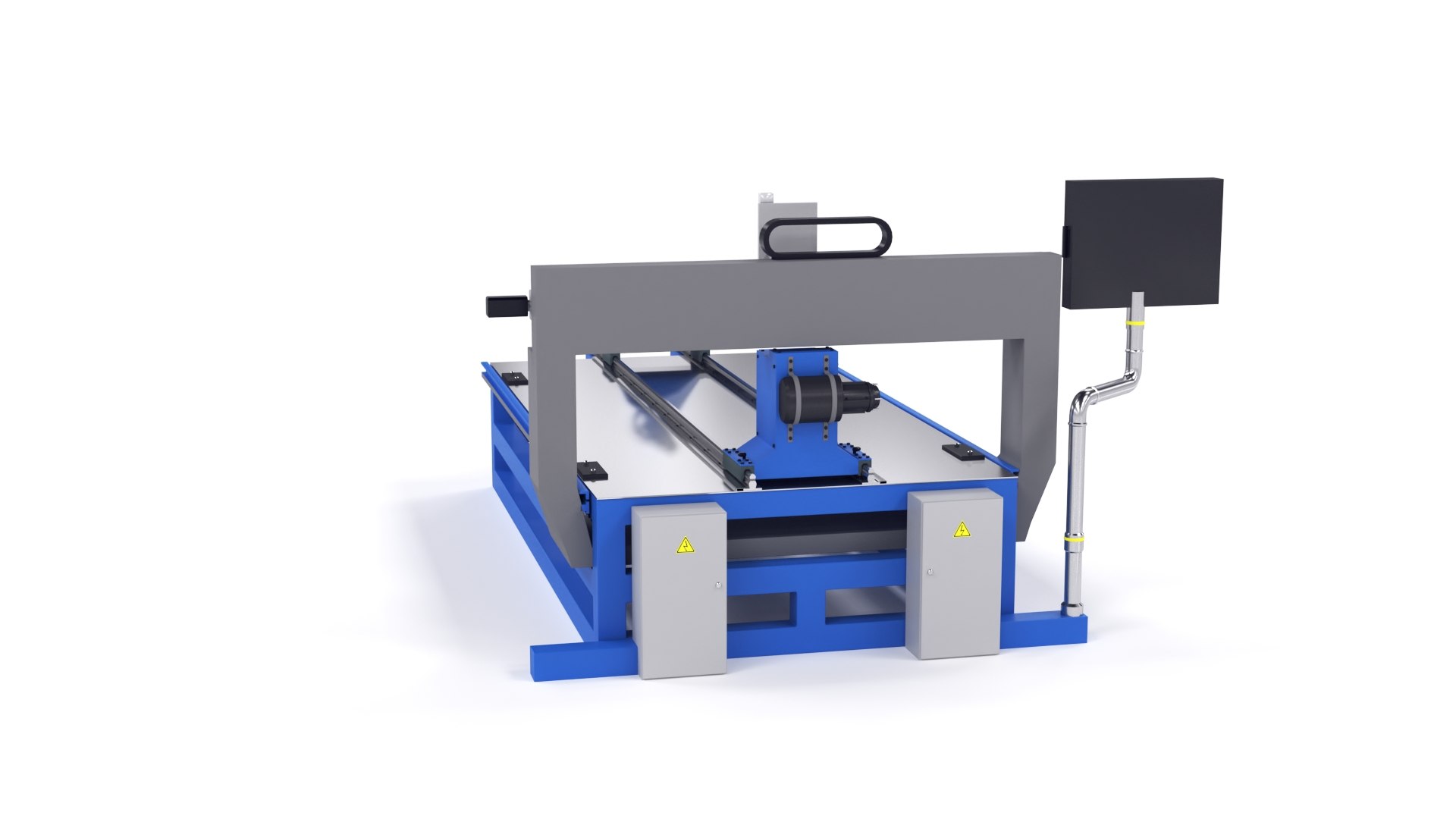 3D Milling Machine Cnc - TurboSquid 1389777