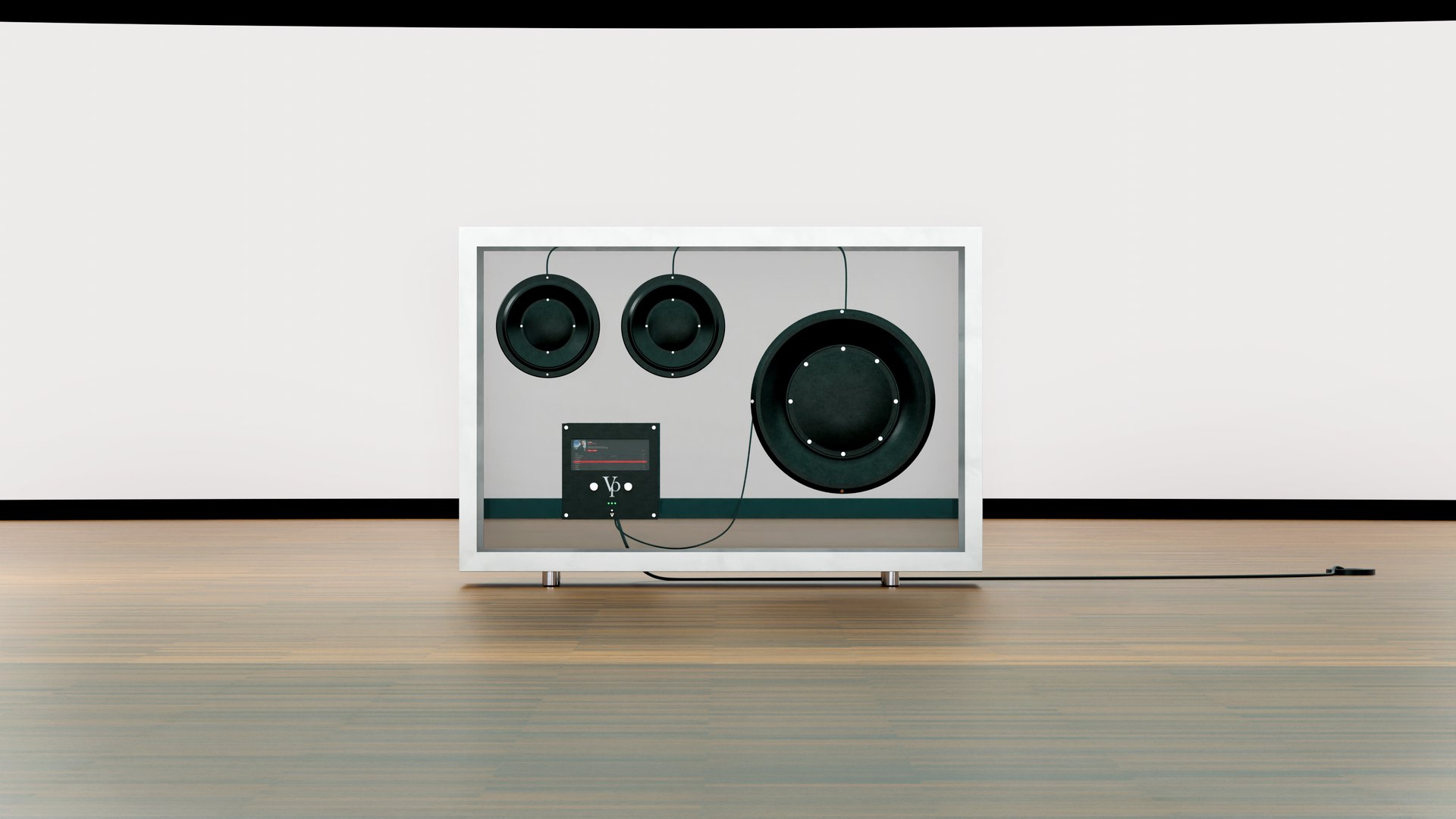 Transparent Audio System 3D Model - TurboSquid 1994342