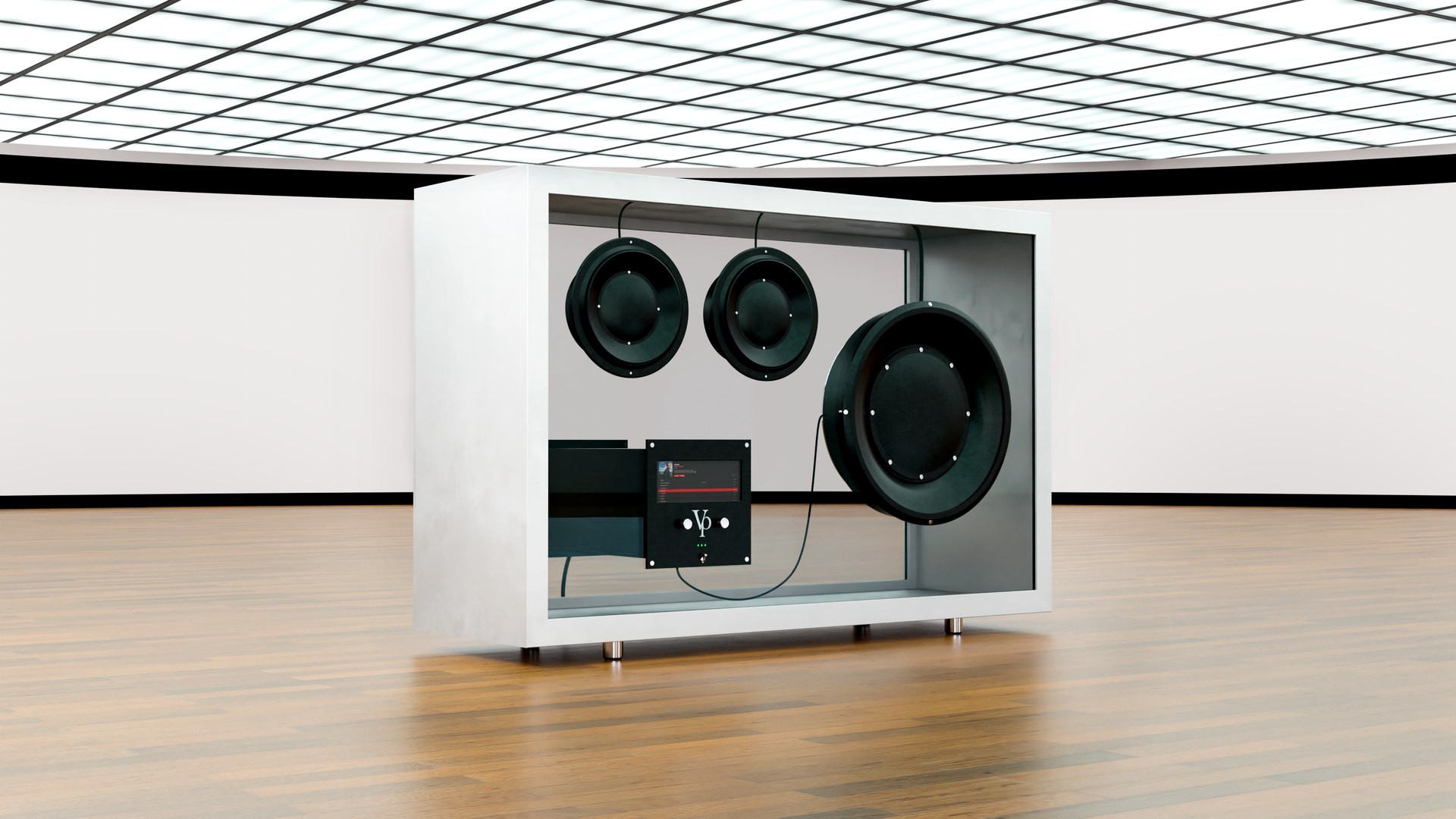 Transparent Audio System 3D Model - TurboSquid 1994342