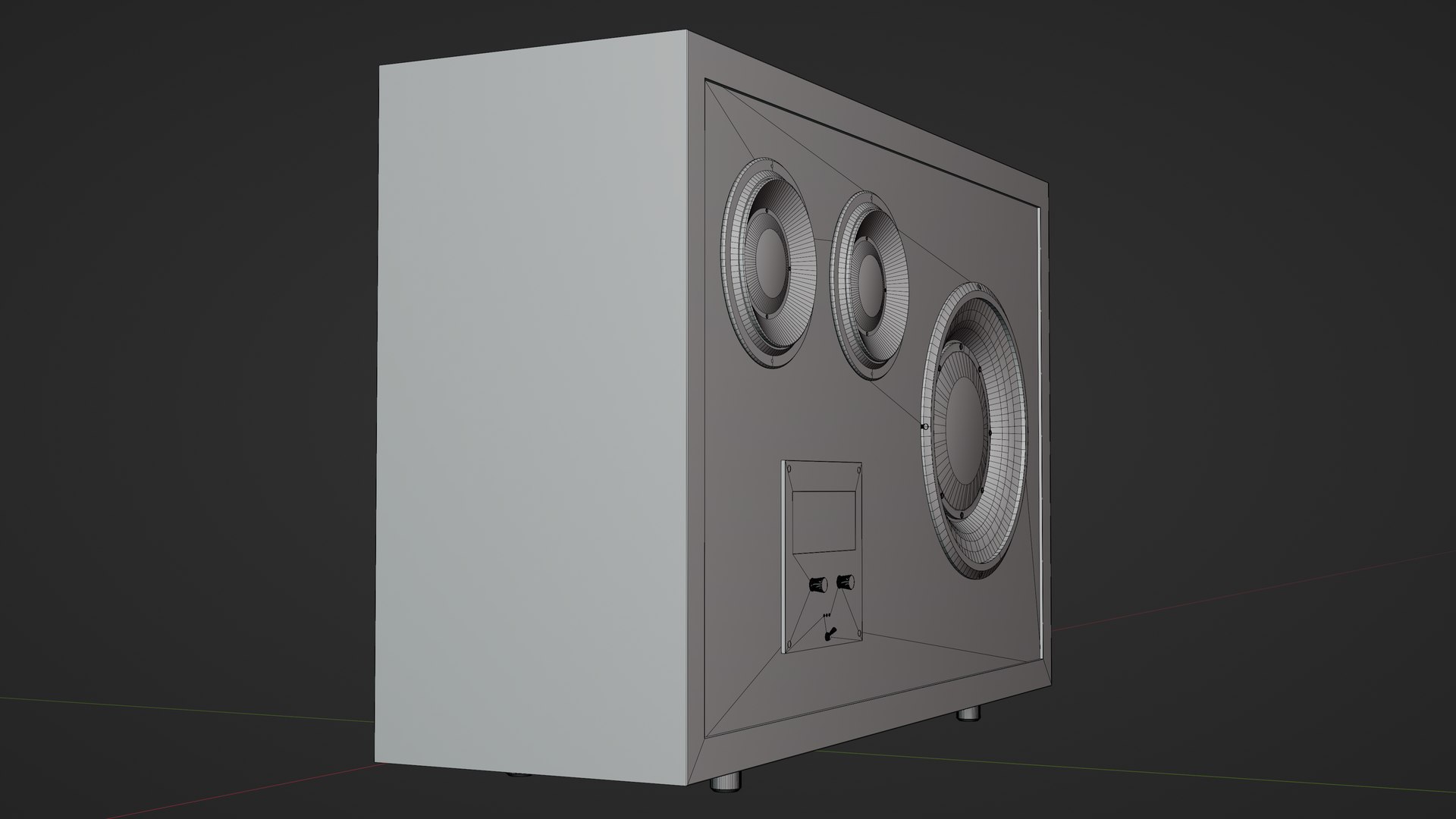 Transparent Audio System 3D Model - TurboSquid 1994342