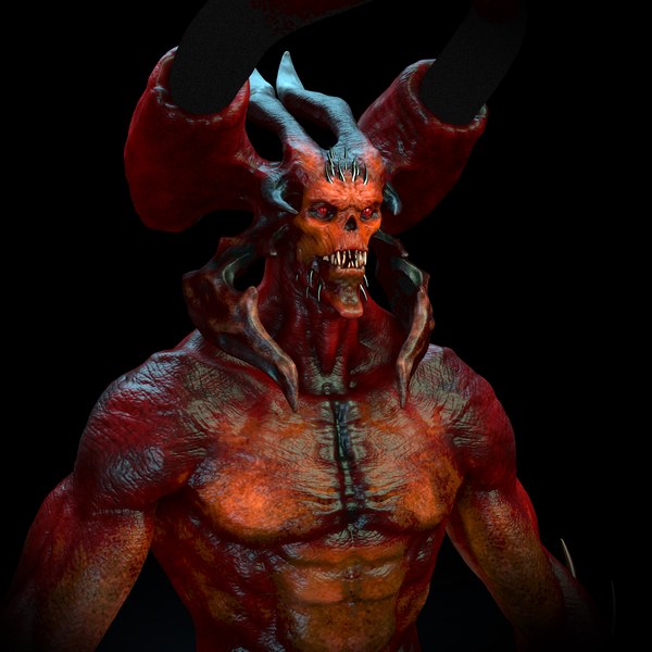 Demon Maya Rig (스튜디오 라이센스) 3D 모델 - TurboSquid 1182398