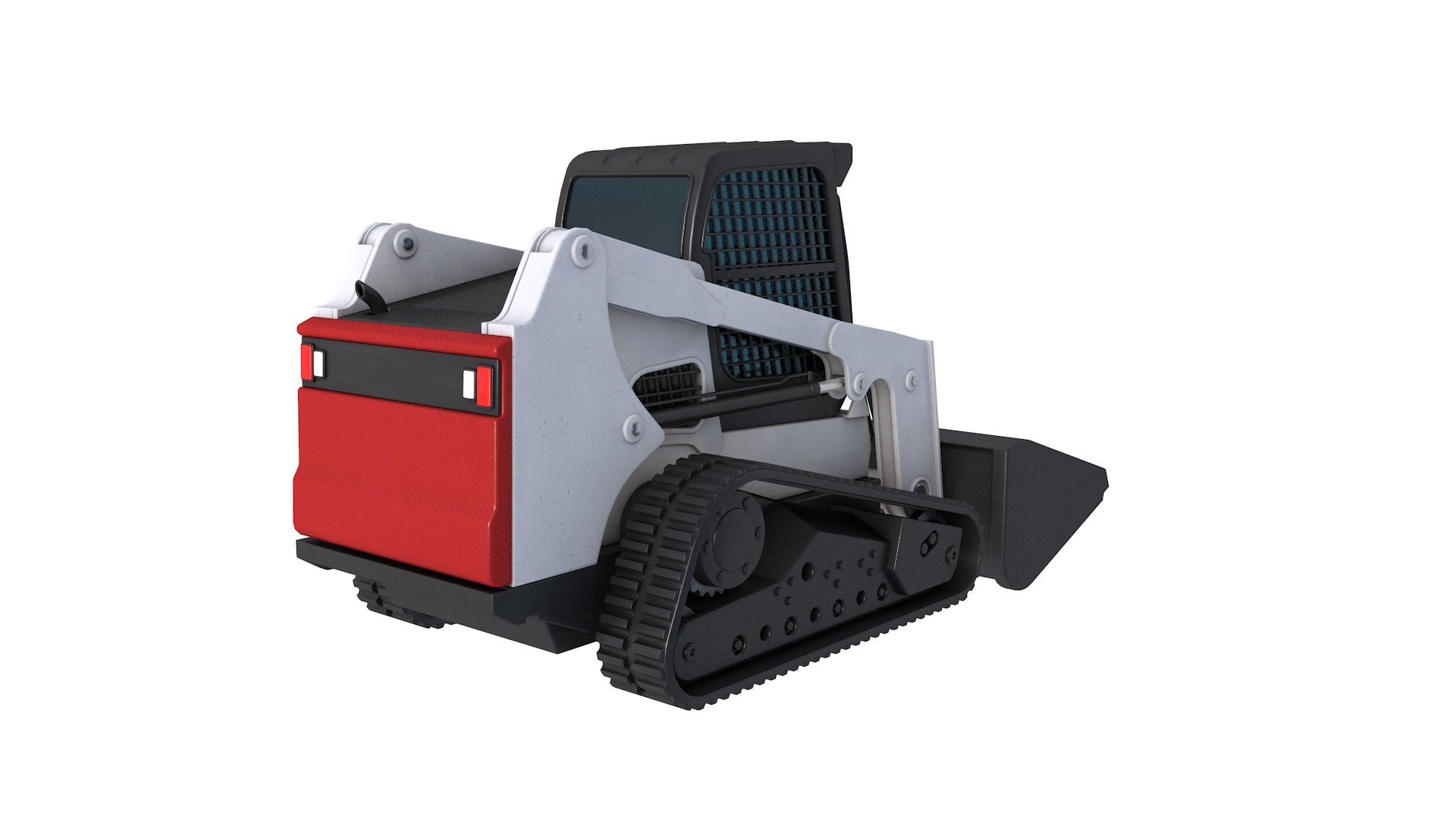 Compact Tracked Front Loader 3D - TurboSquid 2119635