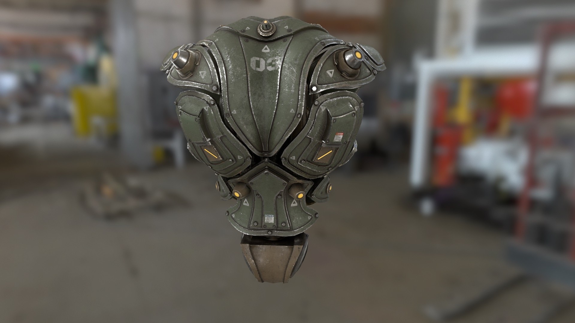 3D Mech Kitbash Parts - - TurboSquid 1642359